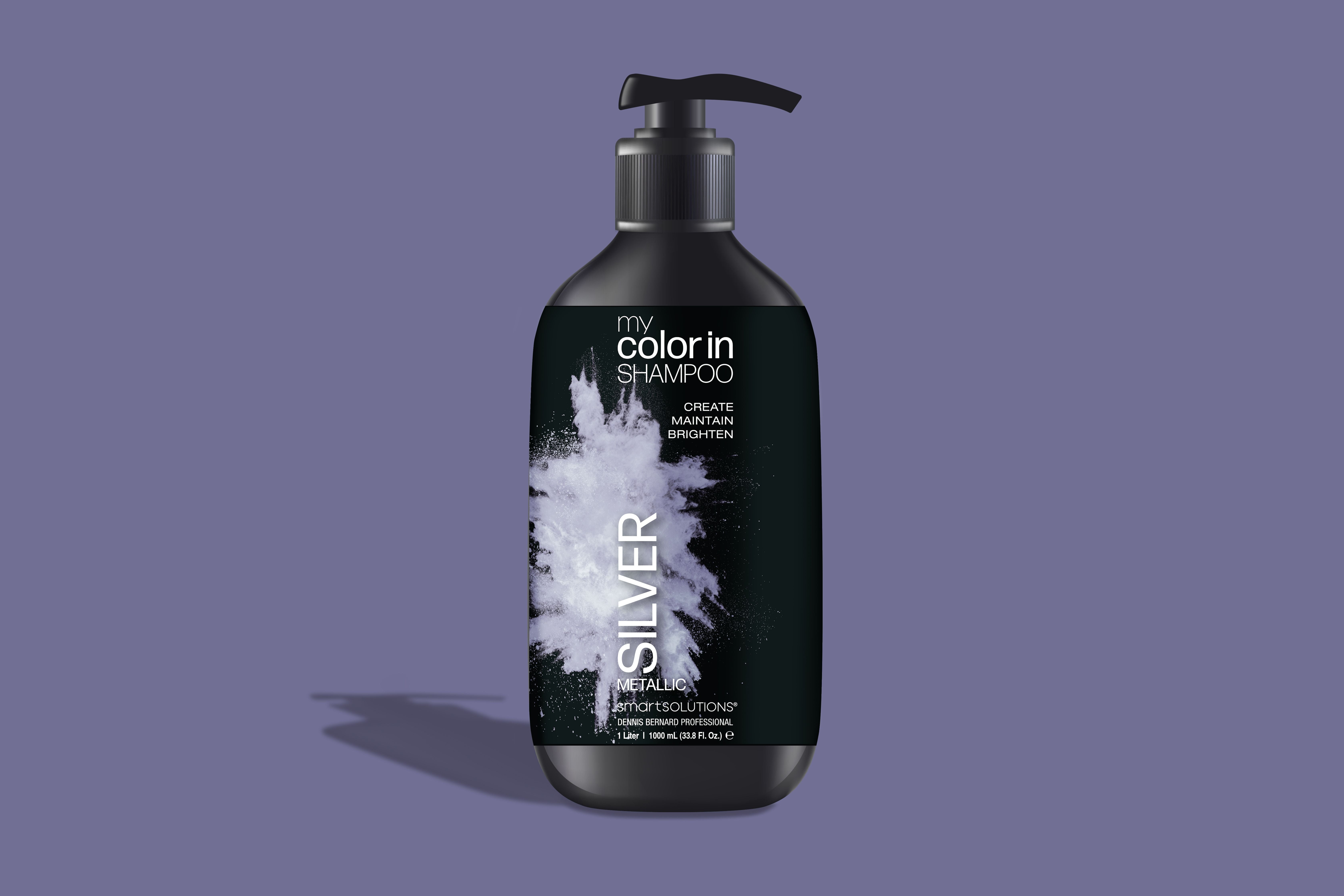MyColorIn Color Depositing Shampoo (Metallic Silver) - Sulfate ...