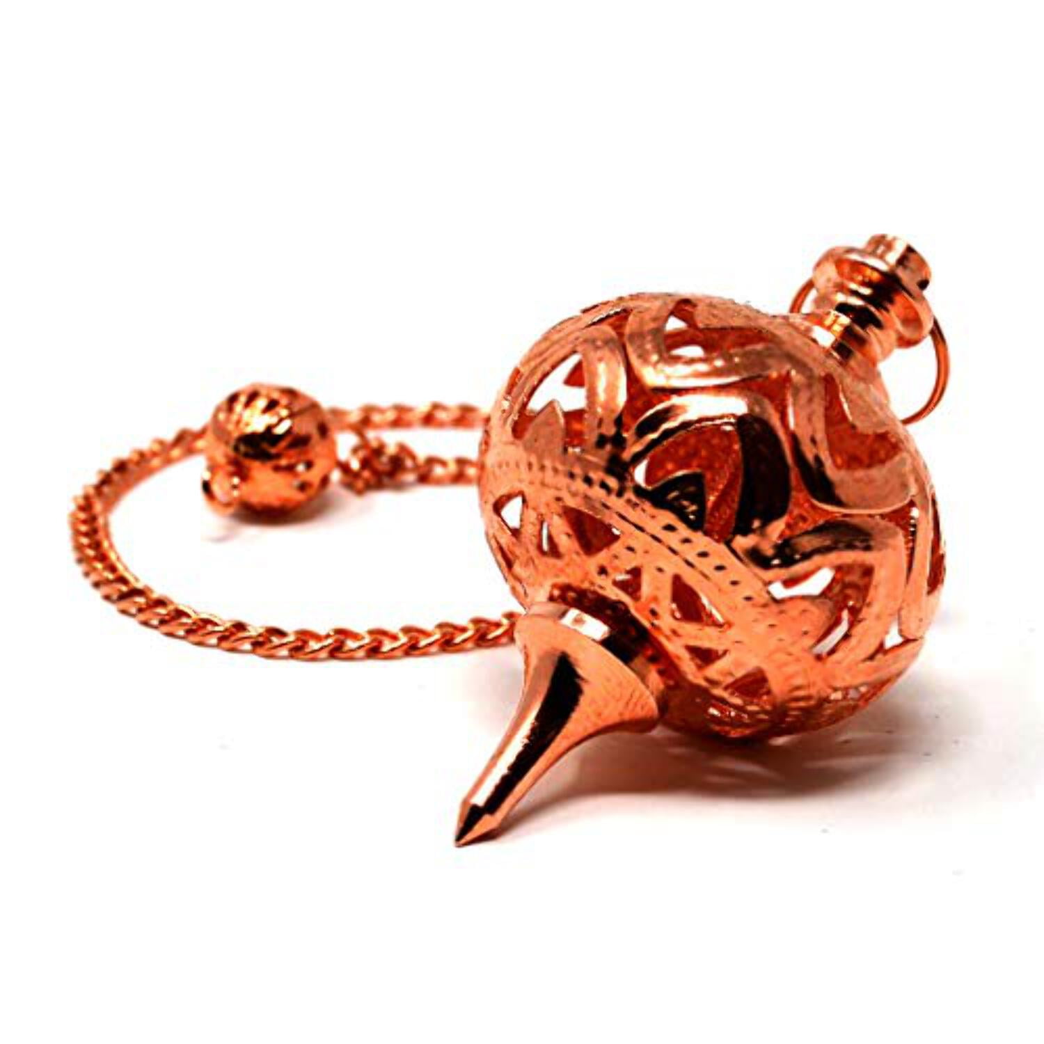 MyDeal Copper Dowsing Pendulum with Spiritual Energy Conductive Chain ...
