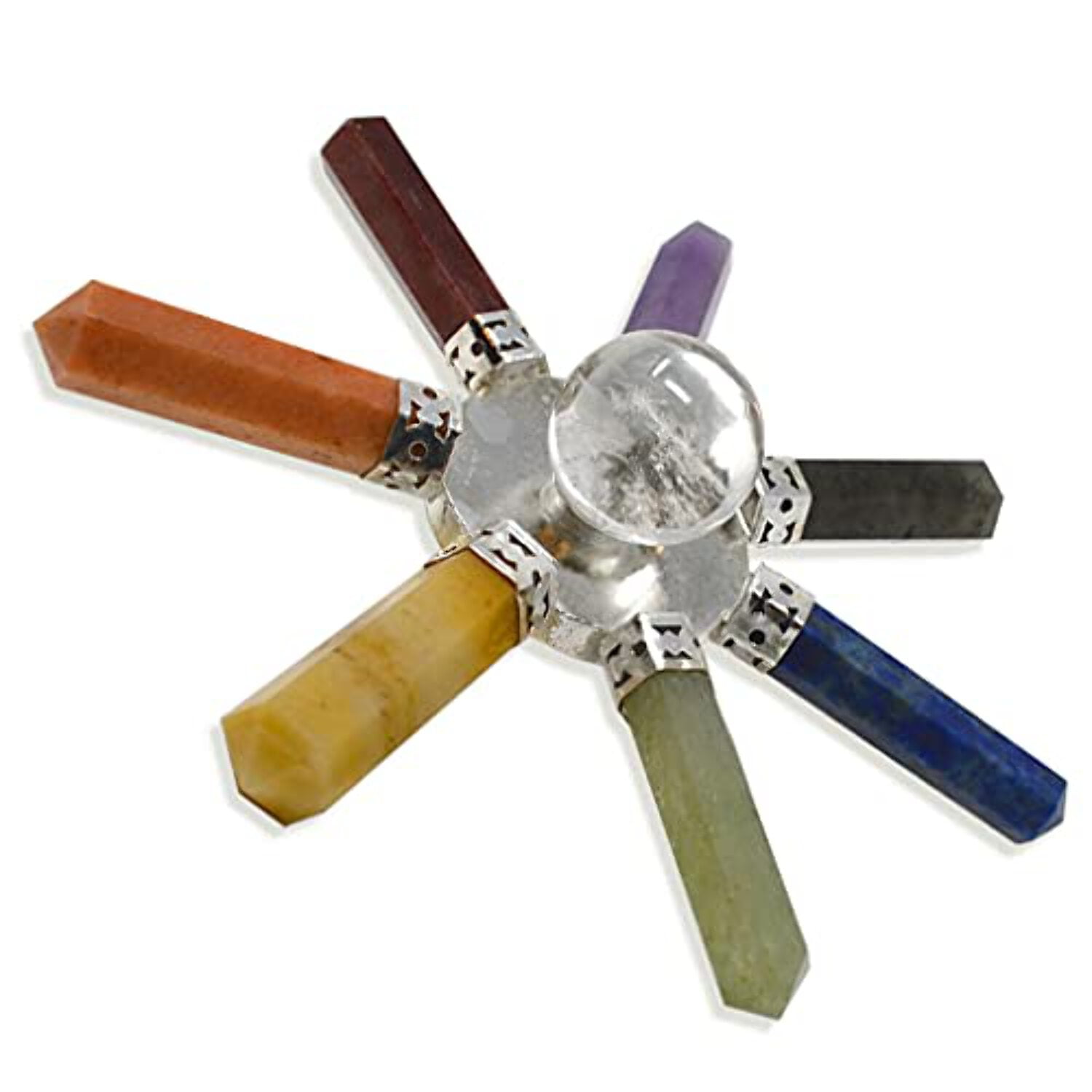 MyDeal Products Spiritual Energy Generator with Quartz Crystal Ball and ...