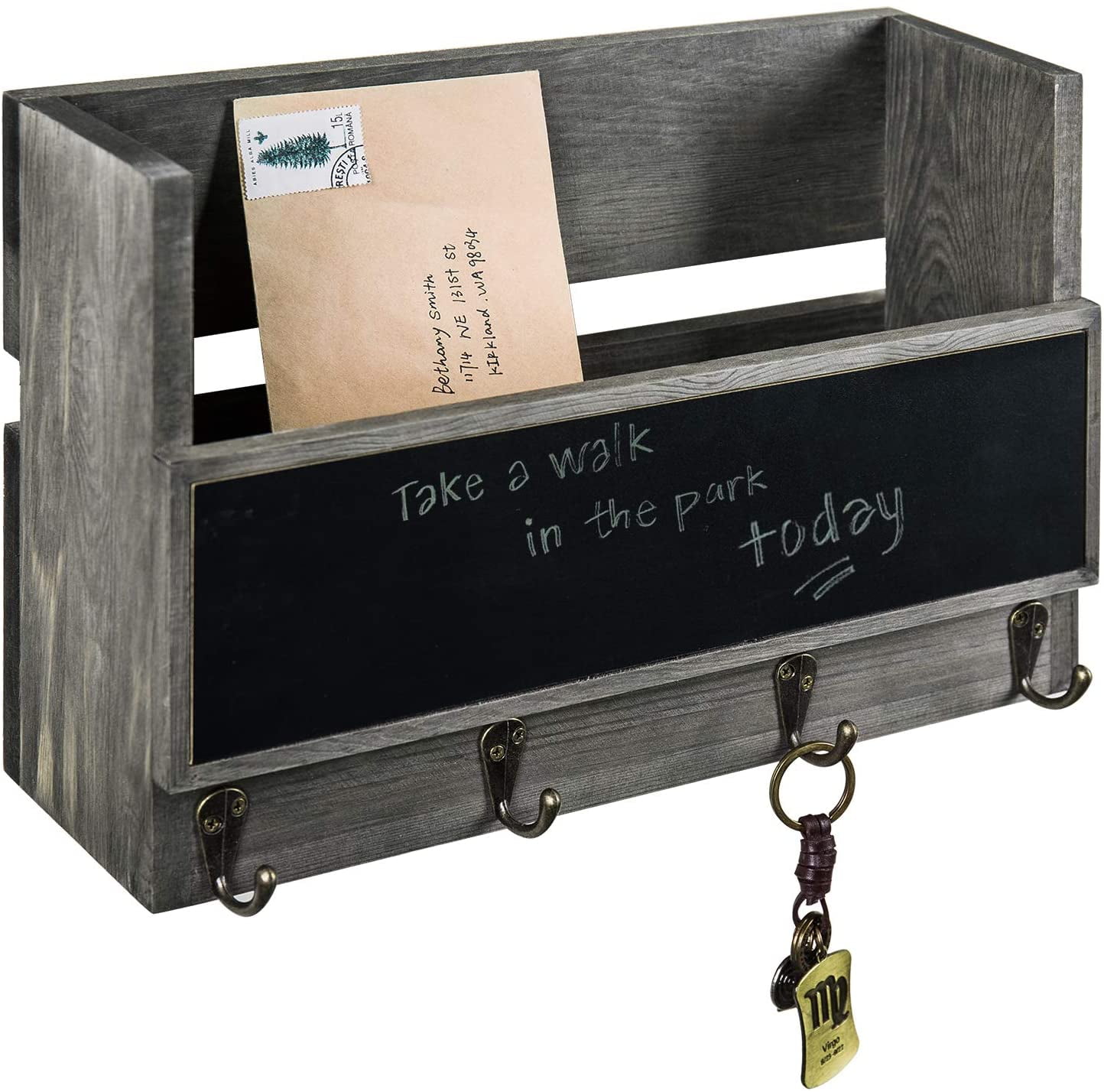 Vintage Metal Mail Holder