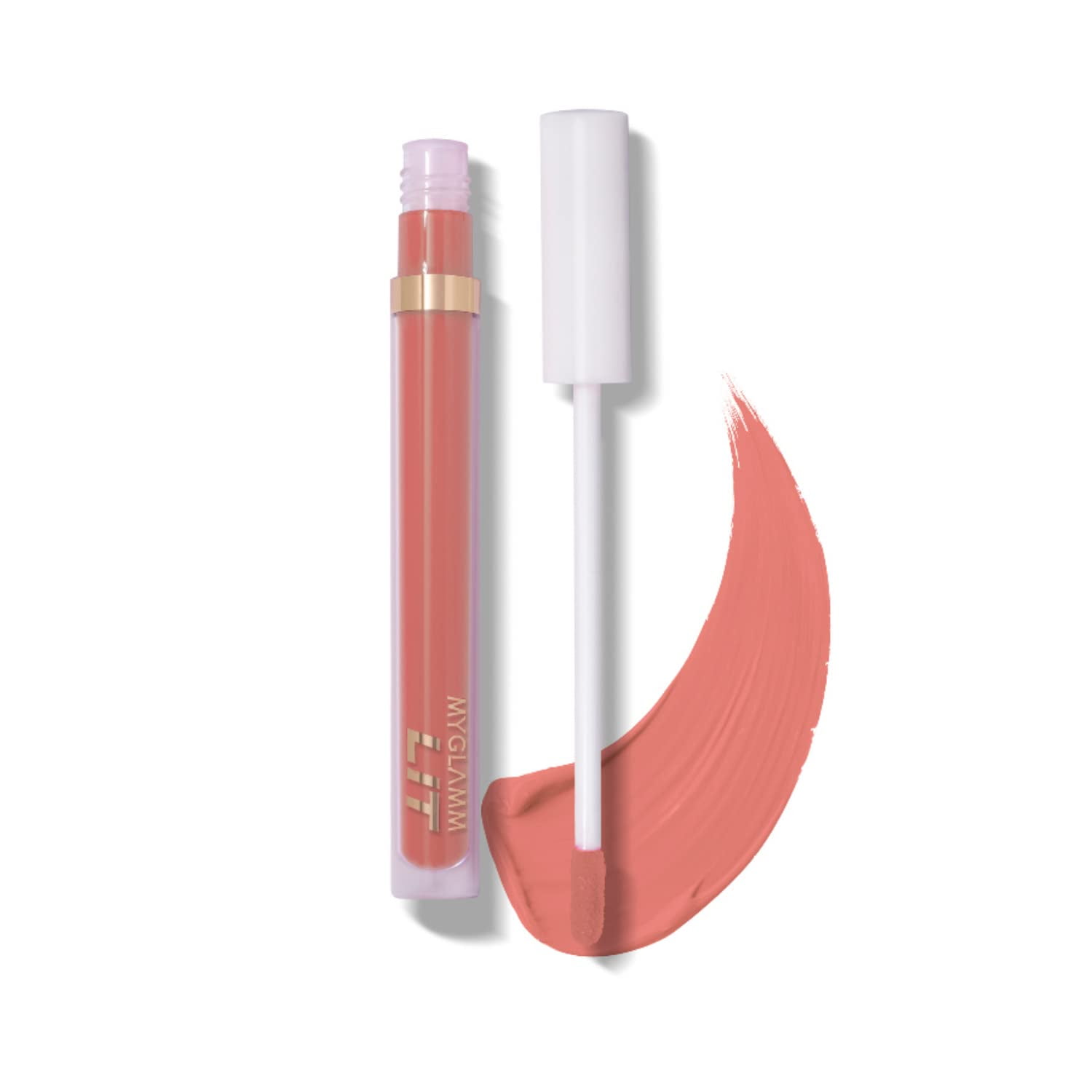 MyGlamm LIT Liquid Matte Lipstick-Pie Hunt (Pink)-3 ml | With Moringa ...
