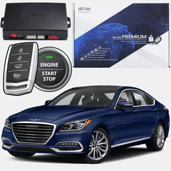 MyKey Premium Genesis G80 Remote Start Plug and Play Kit for Hyundai ...