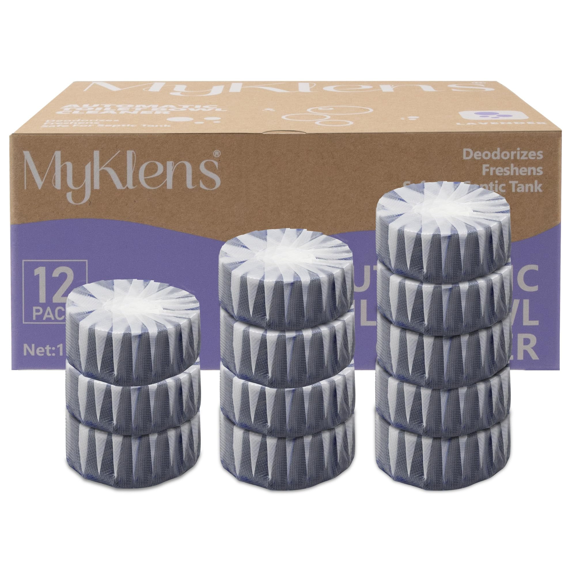 MyKlens Toilet Bowl Cleaner Tablets, Automatic Toilet Bowl Cleaners ...