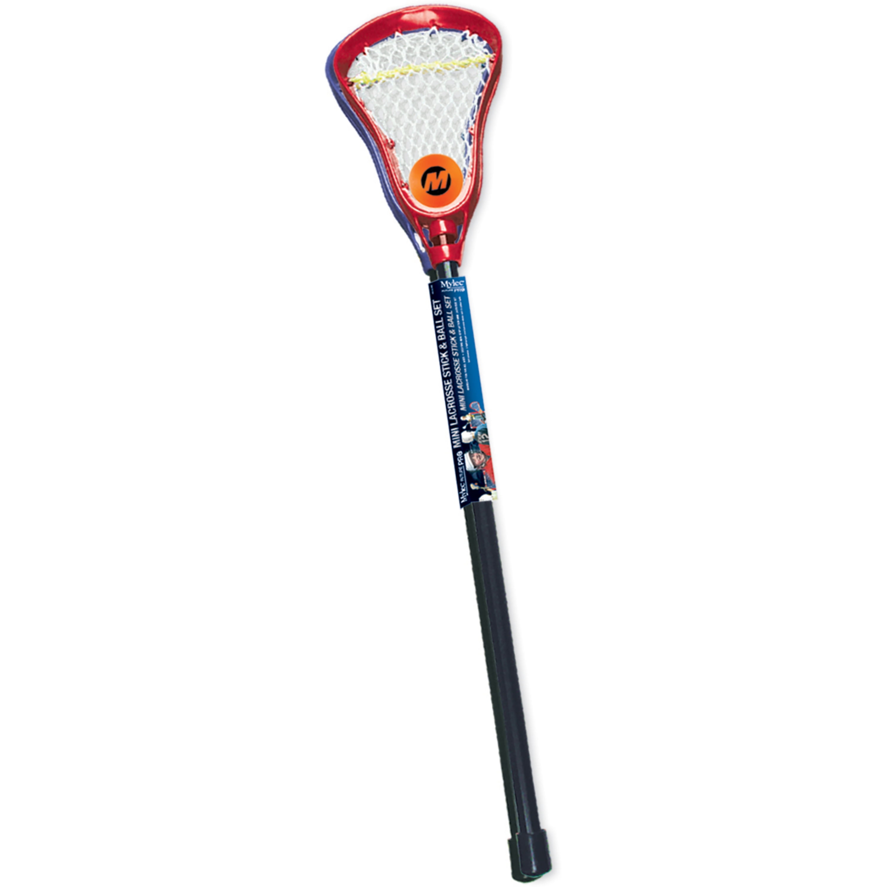 MyLec Mini Lacrosse Set, with 2 Lacrosse Game Sticks & 1 Soft Ball ...