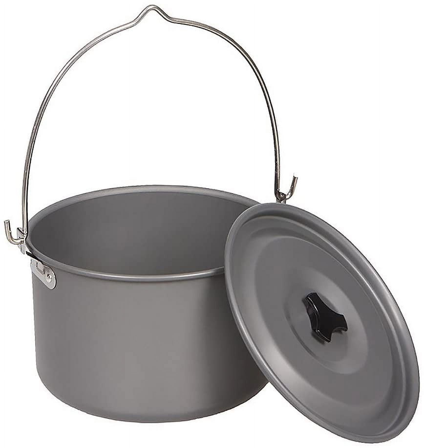 MyLifeUNIT 5-Quart Backpacking Camping Pot, Large Cookware for Outdoor ...