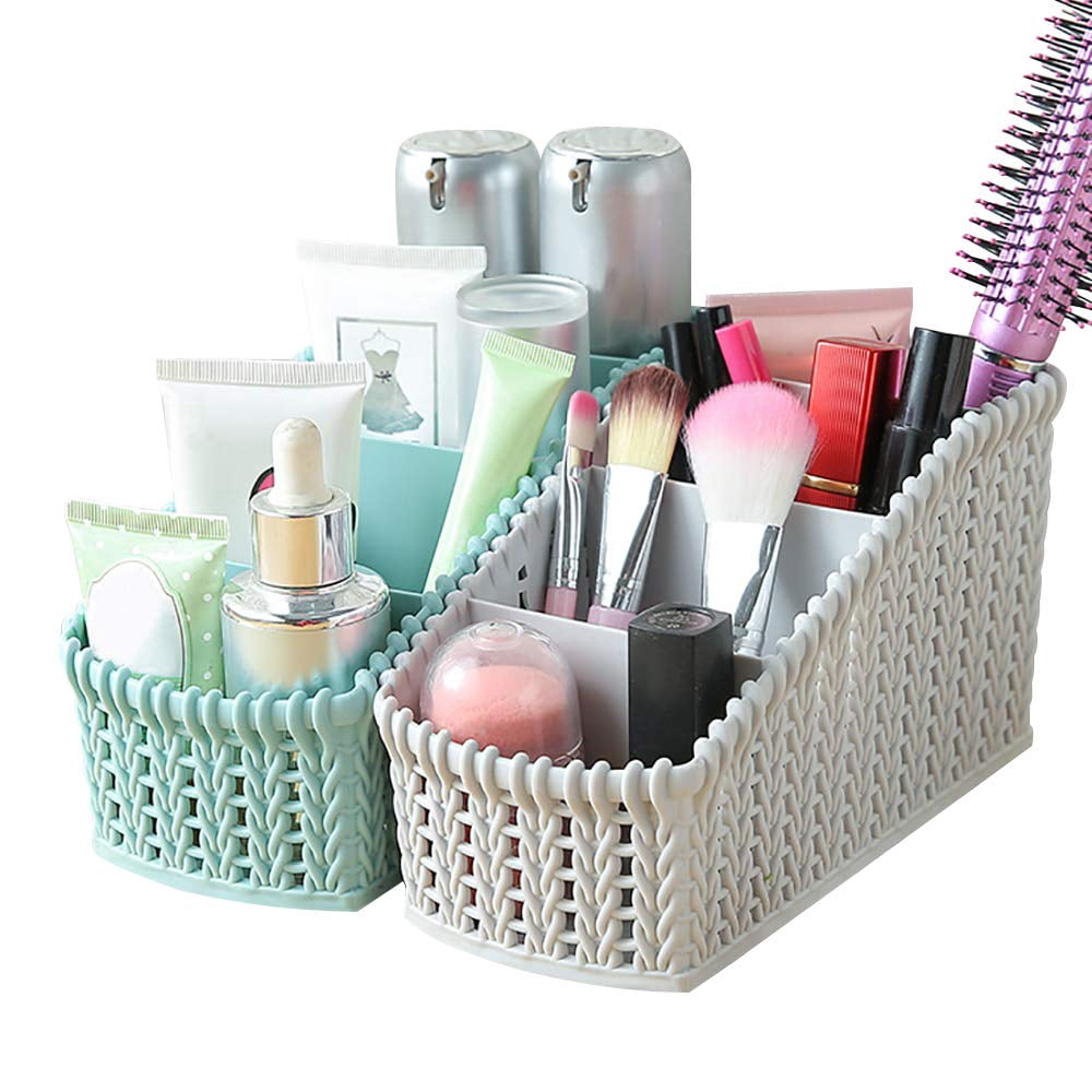 MyLifeUNIT Countertop Makeup Organizer, Plastic Cosmetic Holder for ...
