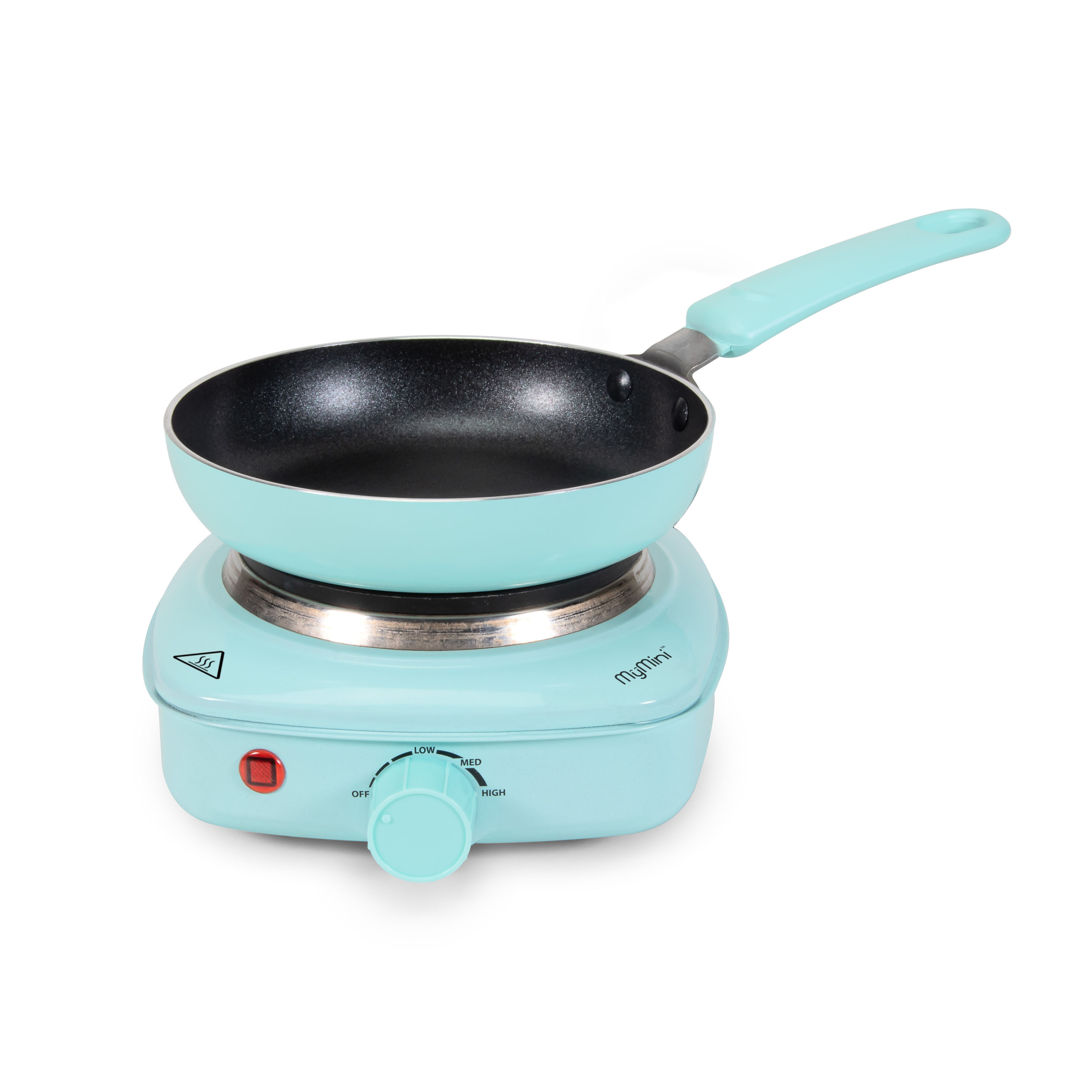 Nostalgia MyMini Personal Electric Griddle, Teal - Walmart.com