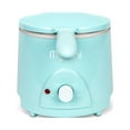 Free Shipping! MyMini 1.5 qt Electric Deep Fryer Aqua, 700W ...