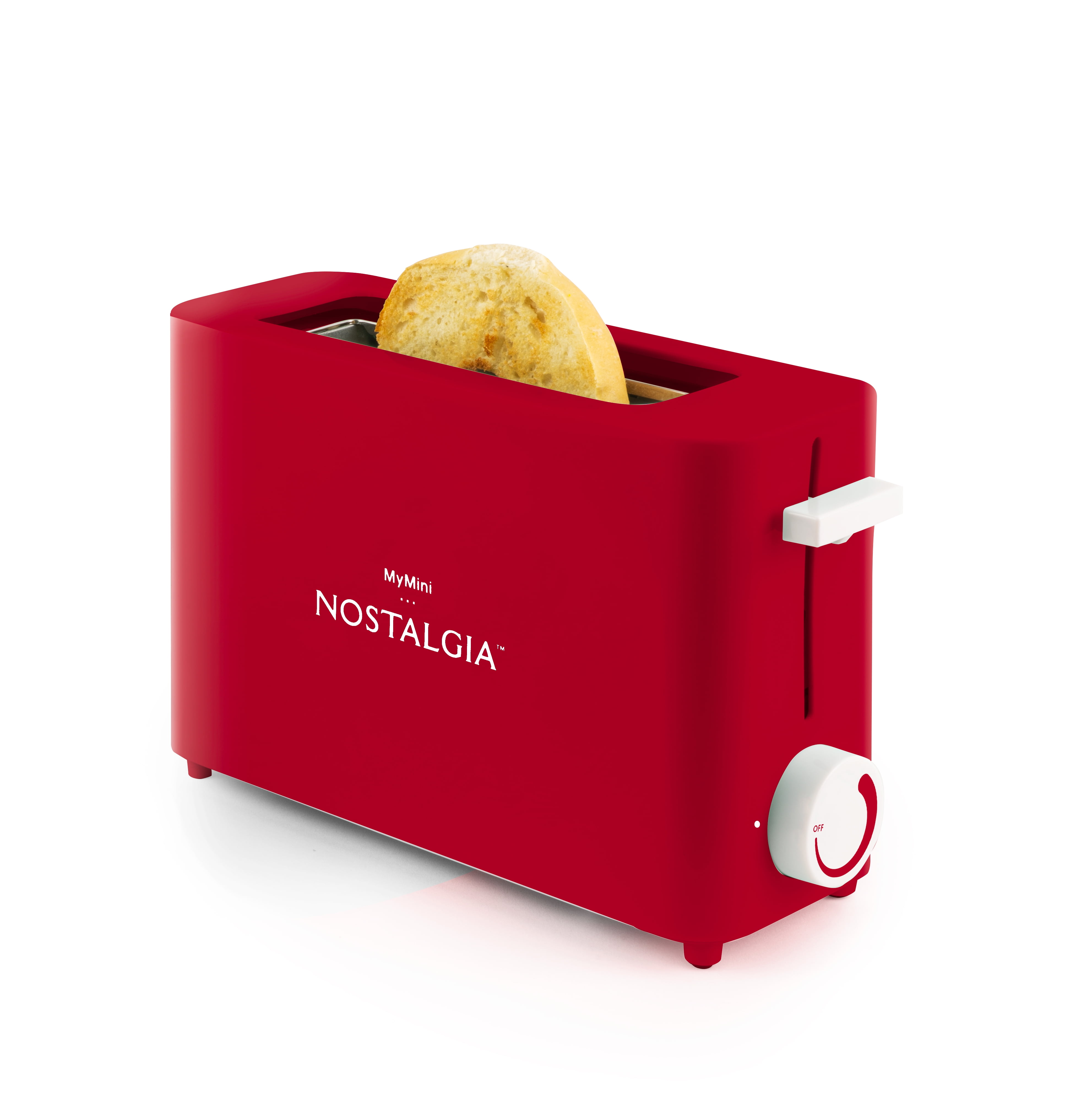 MyMini Single Slice Toaster, Red - Walmart.com