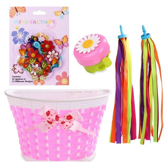 MyMiniFactory Kids Bike Accessories 4 Pieces Set with Decoration Play ...