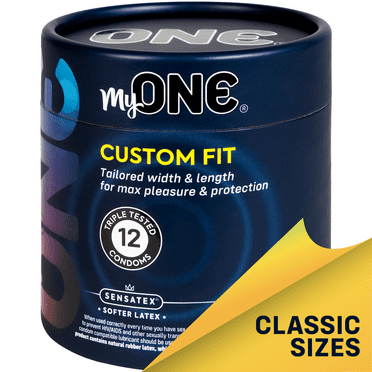 MyONE Custom Fit Condoms, Ultra Thin, Size 45C: Super Snug, Length 4.7 ...