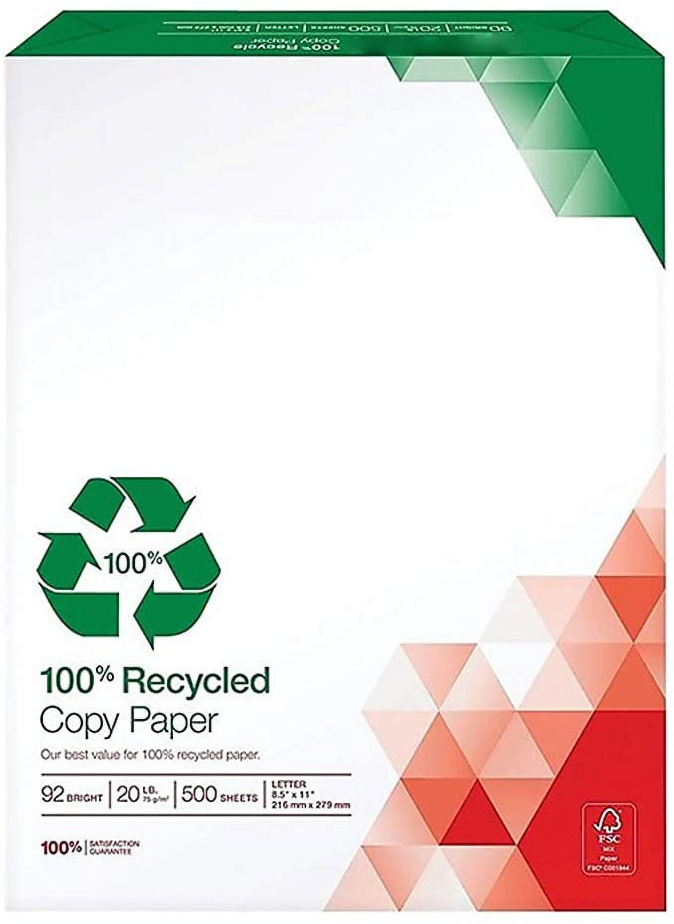 MyOfficeInnovations 100% Recycled Copy Paper 8 1/2" x 11" Ream 620016 ...
