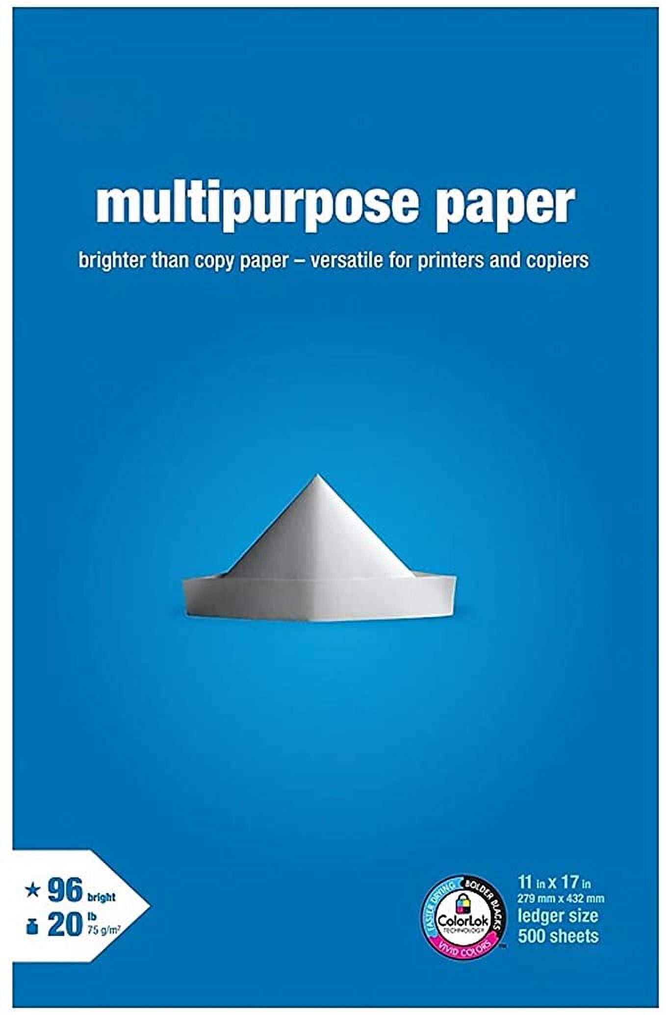 MyOfficeInnovations 11" x 17" Multipurpose Paper 20 lbs. 96 Brightness ...