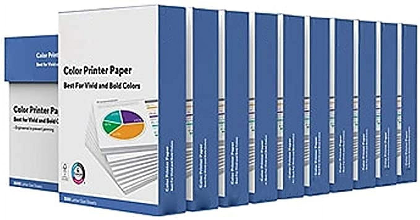 MyOfficeInnovations 8.5" x 11" Color Printer Paper 20 lbs. 96 ...