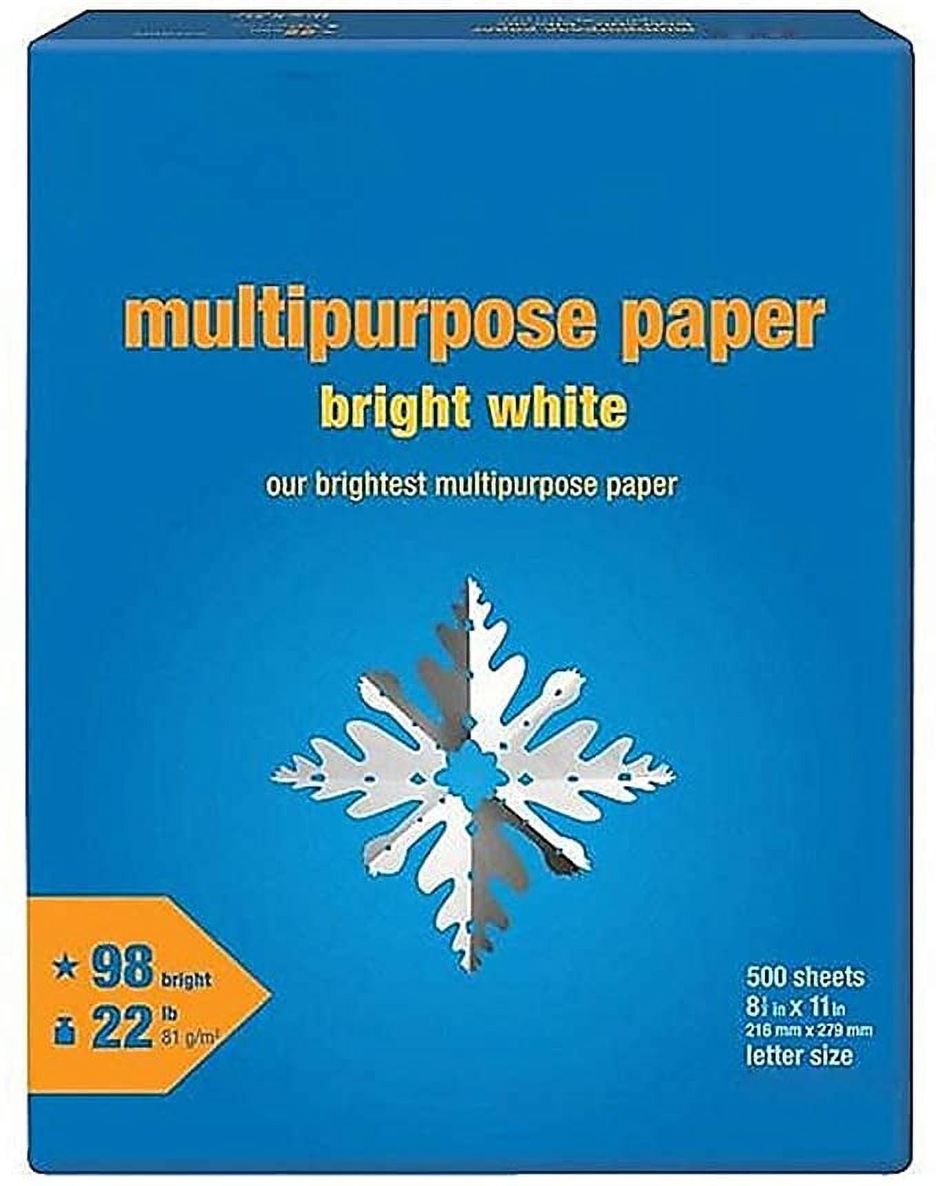 MyOfficeInnovations 8.5" x 11" Multipurpose Paper 22 lbs. 98 Brightness ...