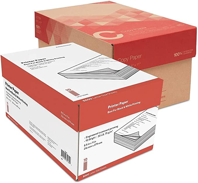 MyOfficeInnovations 8.5" x 11" Printer Paper 20 lbs. 92 Brightness 500 ...