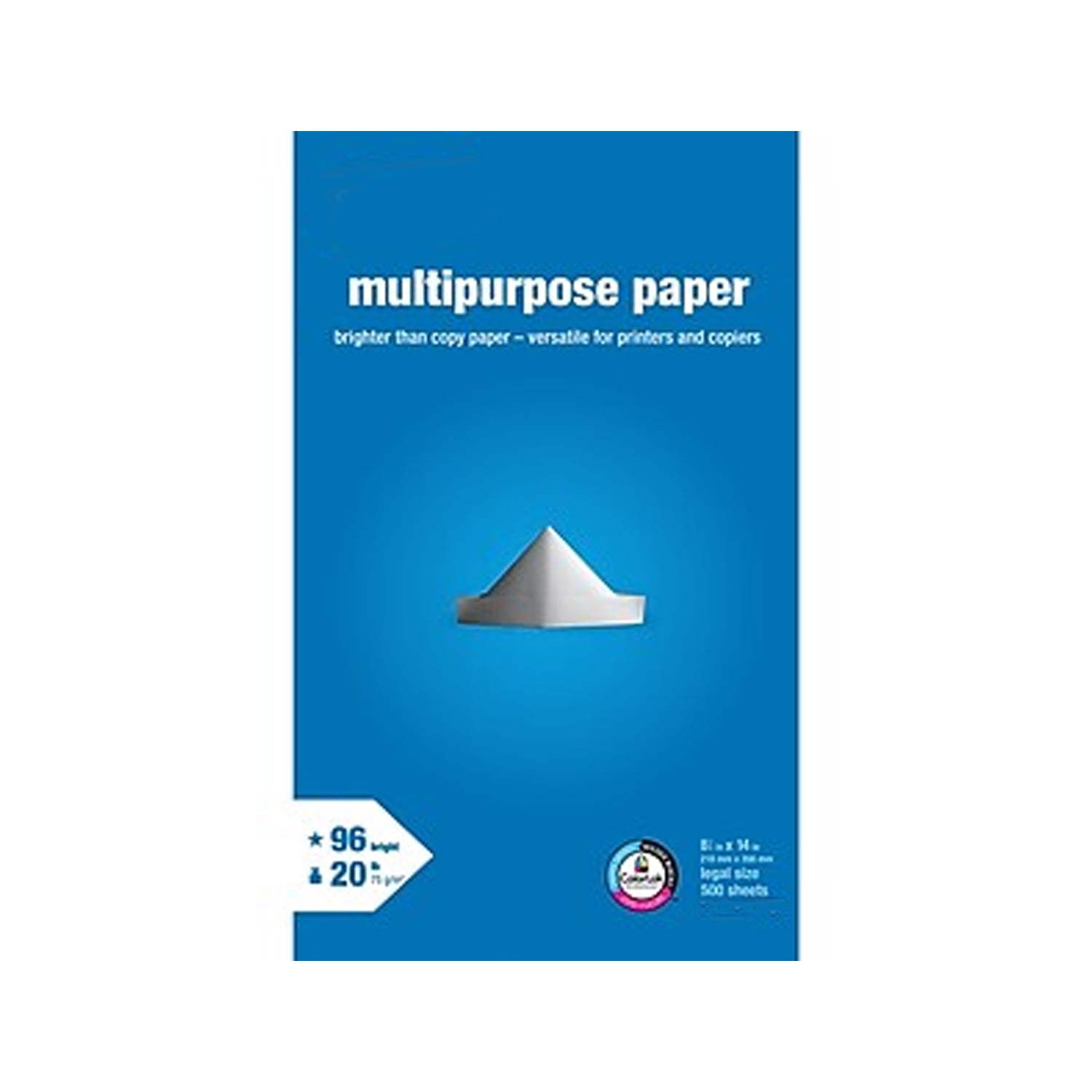 MyOfficeInnovations 8.5" x 14" Multipurpose Paper 20 lbs. 96 Brightness ...