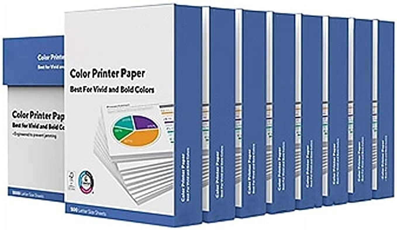 MyOfficeInnovations 8.5x11 Color Printer Paper 20 lbs. 96 Brightness ...