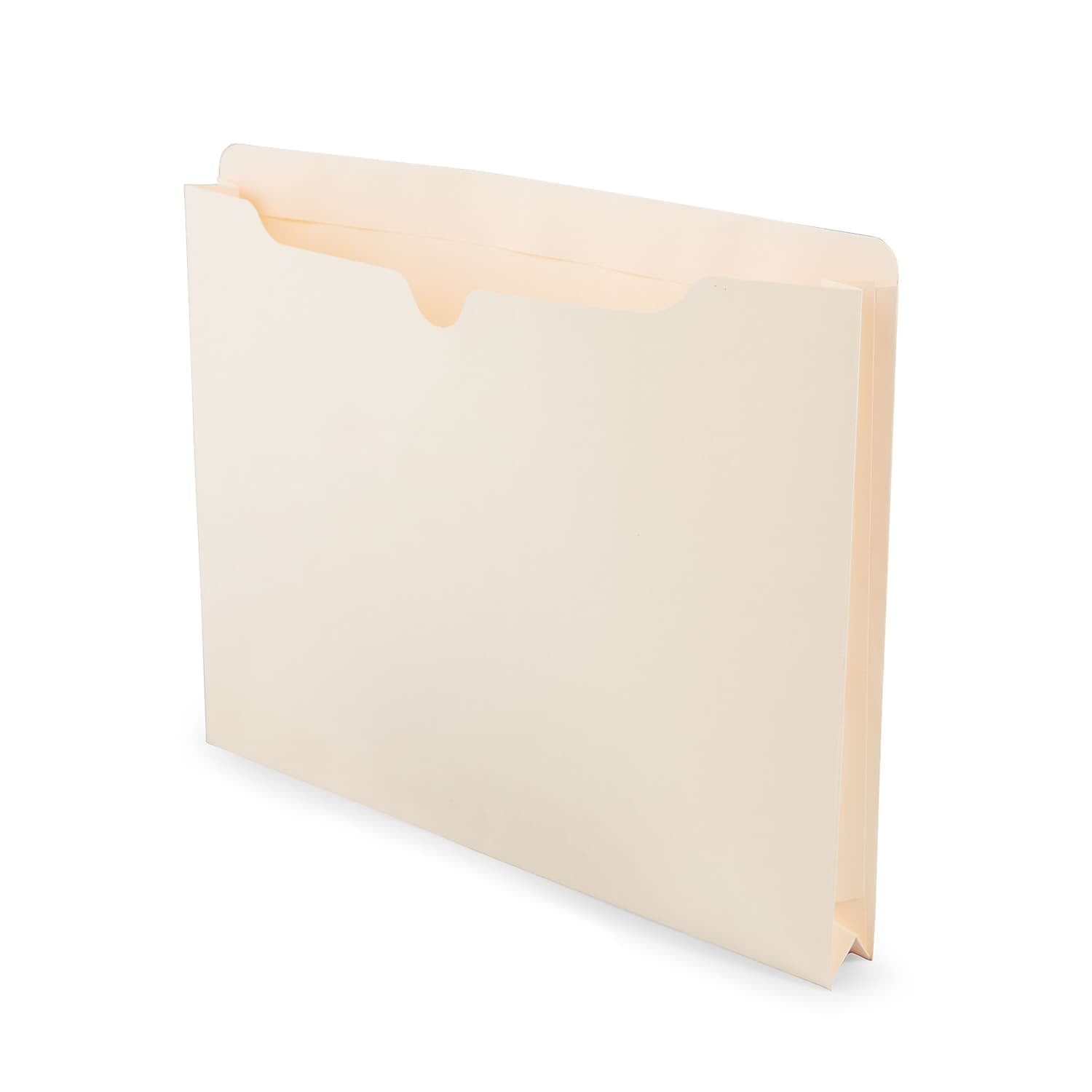 MyOfficeInnovations File Jackets, Reinforced Tab, 1.5" Expansion ...