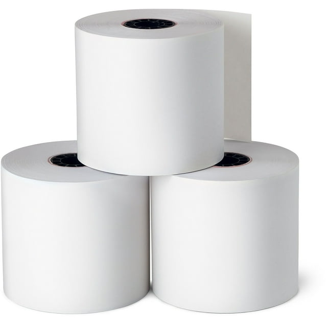MyOfficeInnovations POS Rolls 2 3/4" x 128' 1-Ply 67717 10/Pack 452172 ...