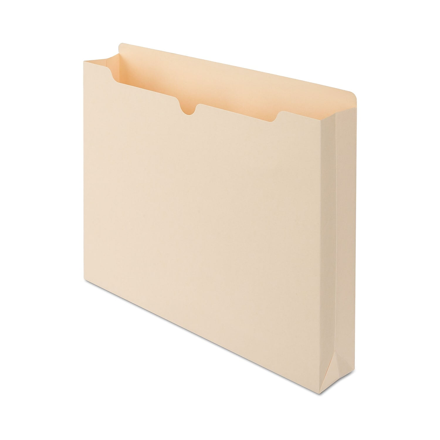 MyOfficeInnovations Paper Stock File Jacket 2" Expansion Letter Size ...