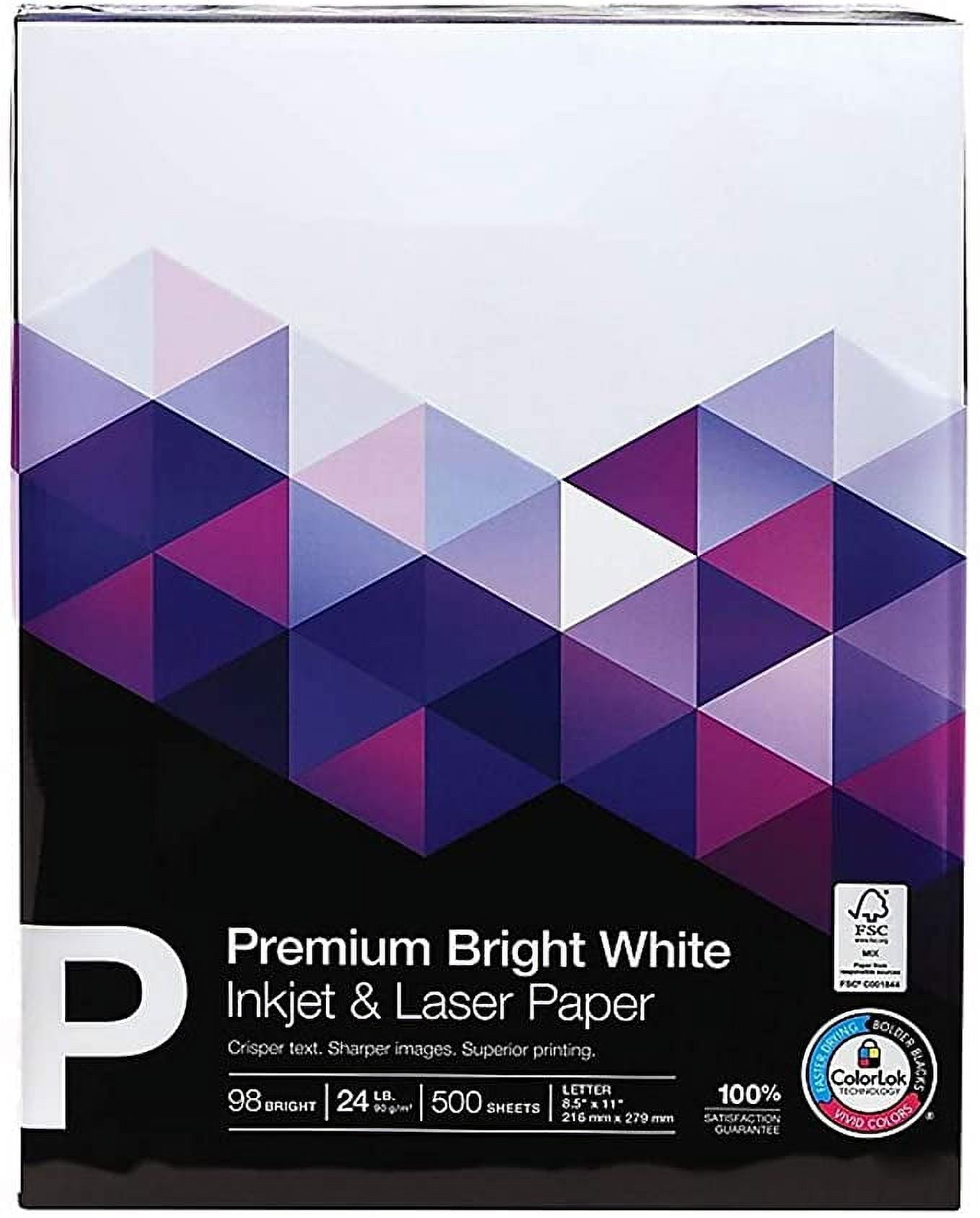 MyOfficeInnovations Premium 8.5" x 11" Multipurpose Paper 24 lbs. 98 ...