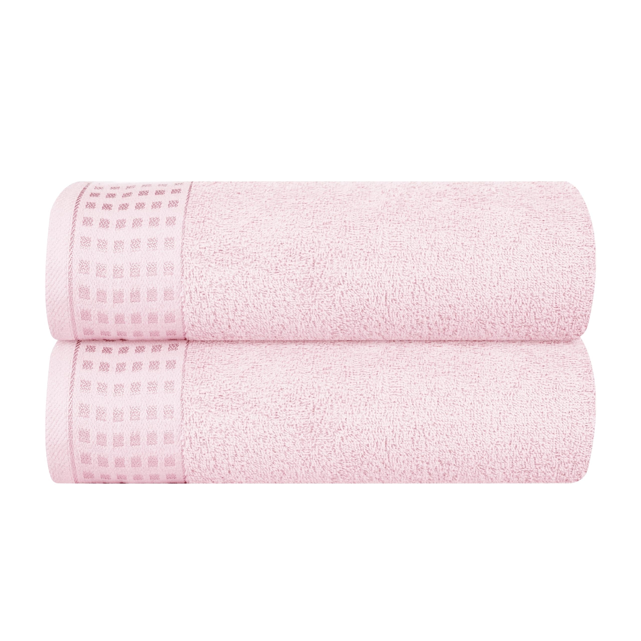 MyOwn 100% Premium Cotton Oversized Bath Towel Set 28x55 inches, Soft ...