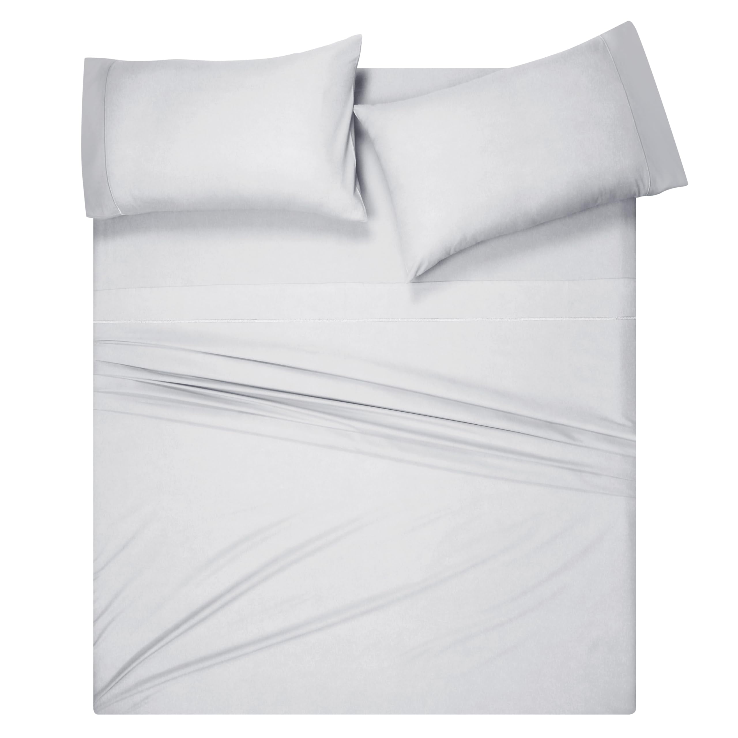 MyOwn Queen Sheet Set - Cotton Rich Bedding Sets Queen, 4 Piece Deep ...