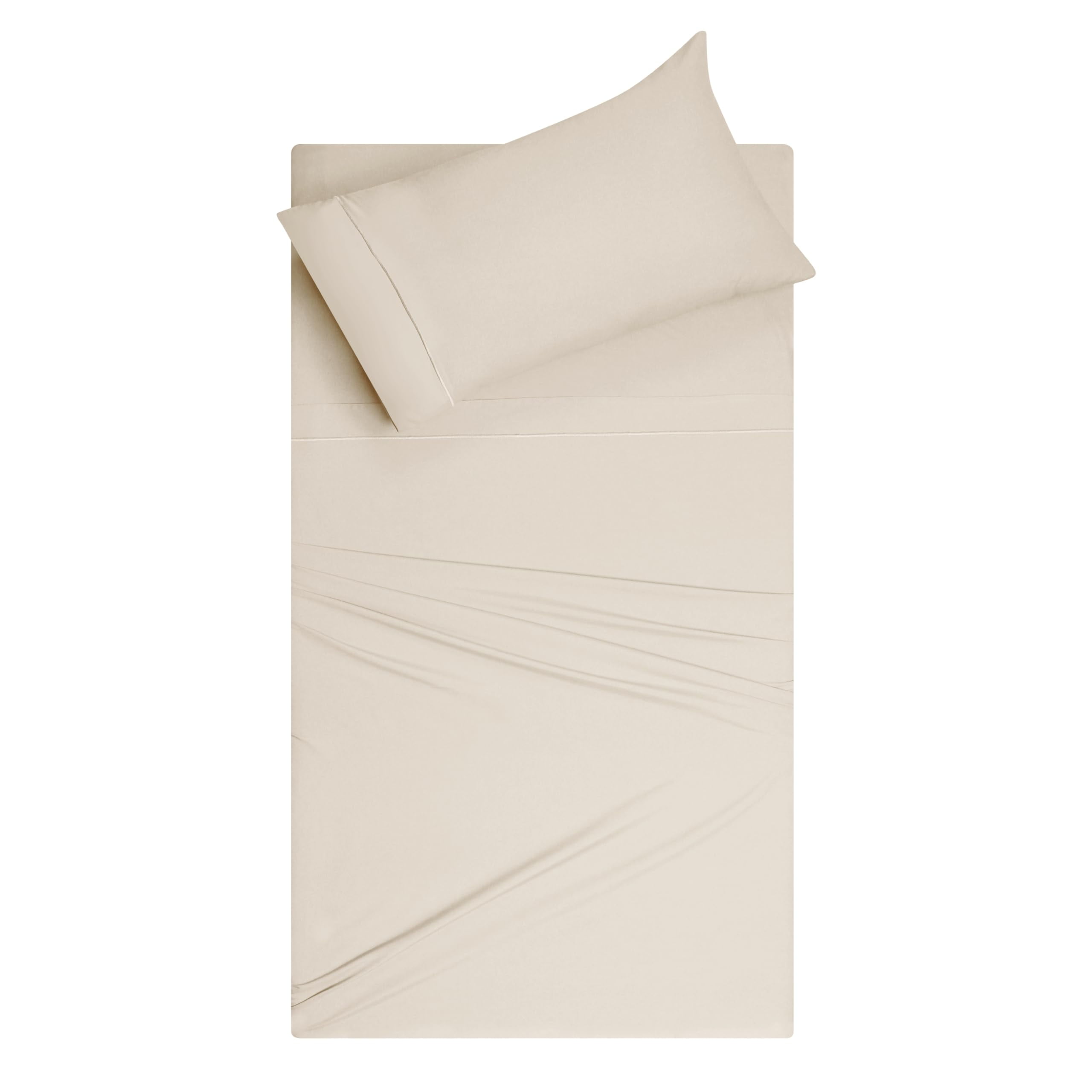 MyOwn Twin Sheet Set - Cotton Rich Twin Bedding Sets, 3 Piece Deep ...