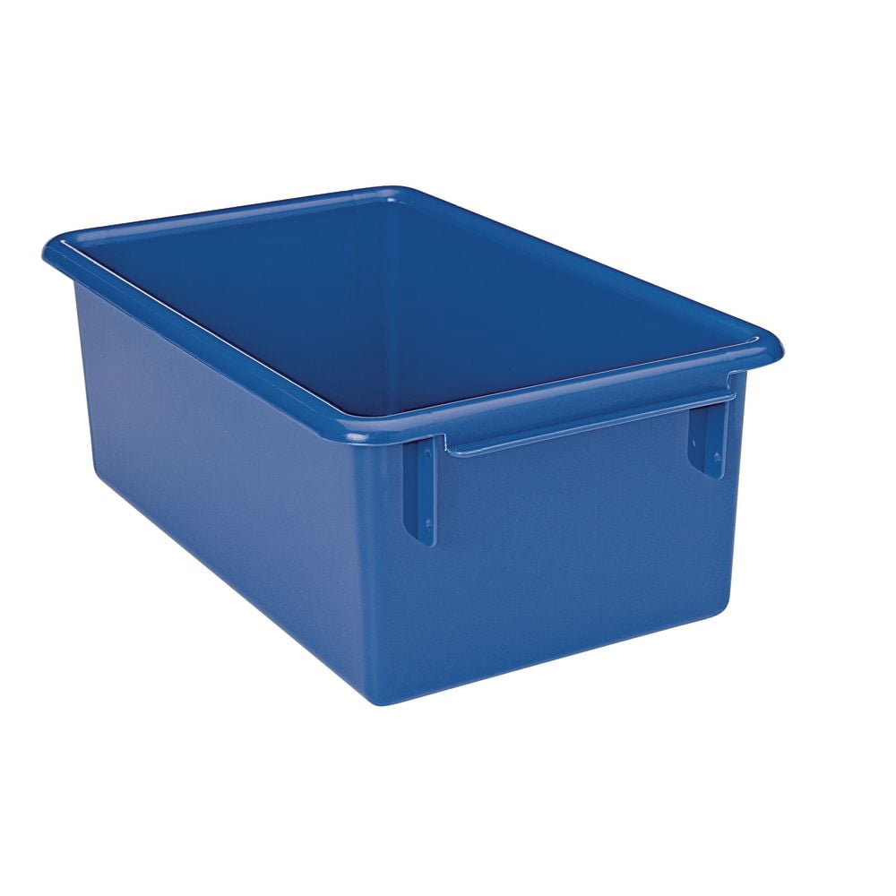MyPerfectClassroom Easy-Label Bin - Blue - Walmart.com