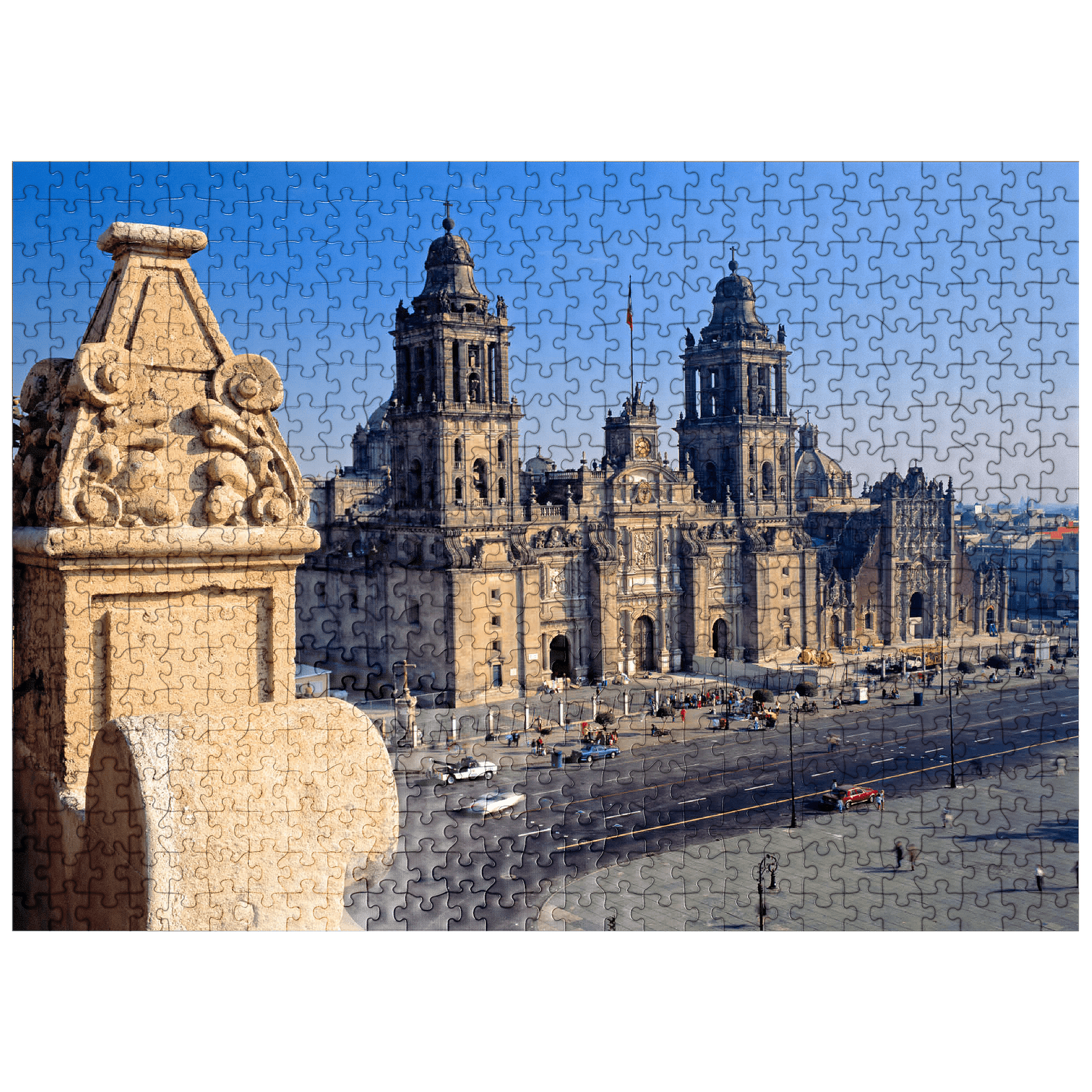 MyPuzzle - Cathedral At The Zocalo In The Historic Center Of Mexico ...