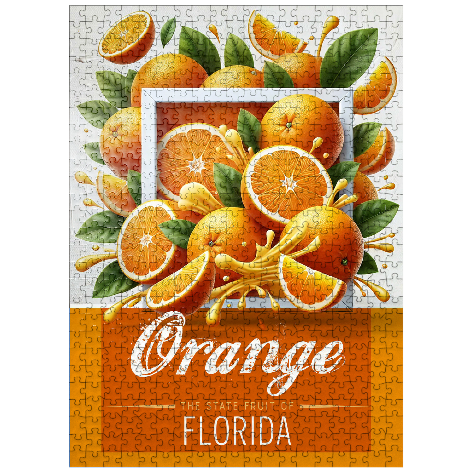 MyPuzzle - Colorful Fruits: Florida, Orange - State Fruits Series ...