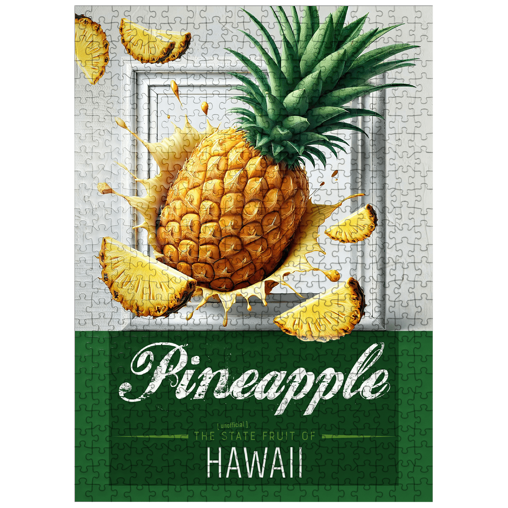MyPuzzle - Colorful Fruits: Hawaii, Pineapple - State Fruits Series ...