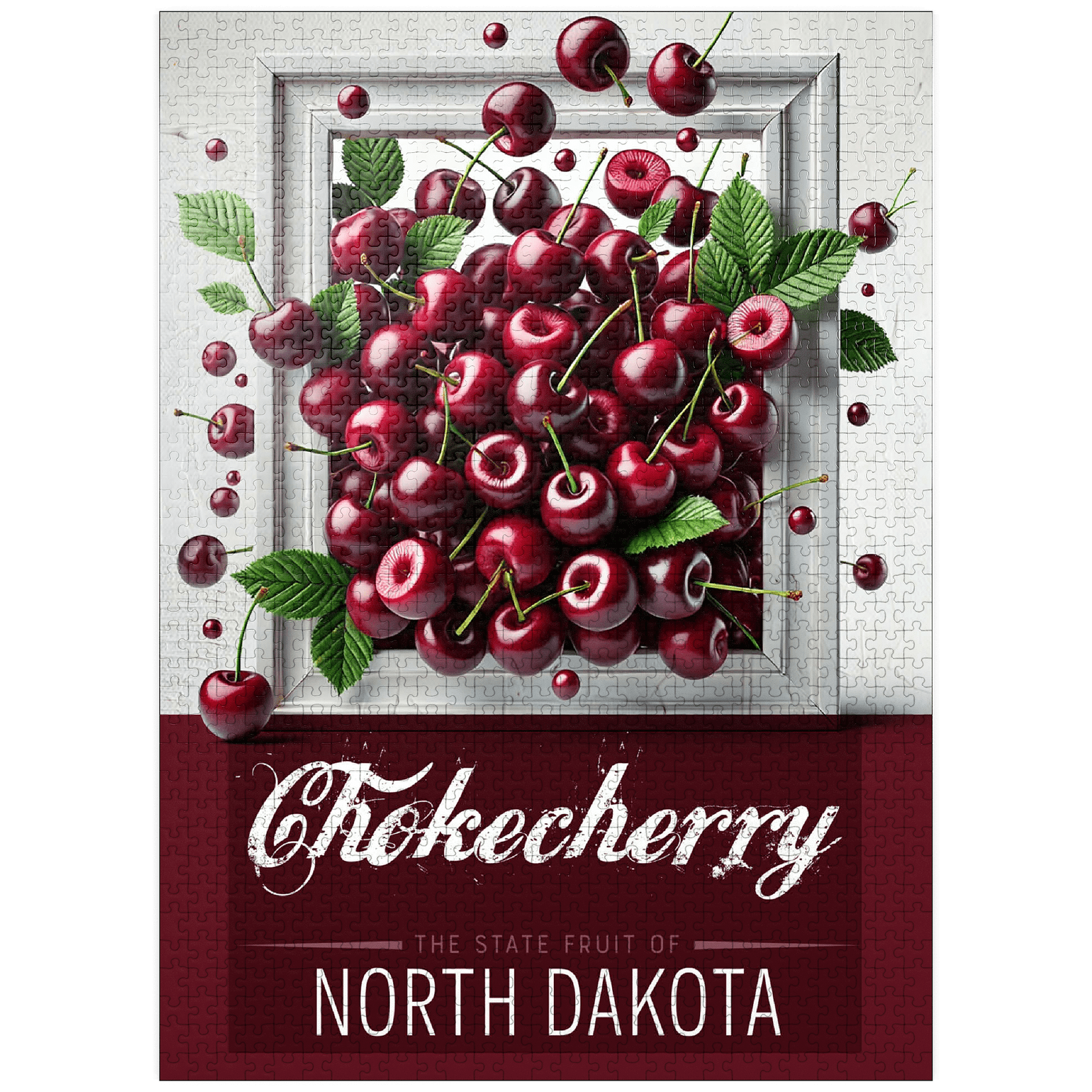 MyPuzzle - Colorful Fruits: North Dakota, Chokecherry - State Fruits ...