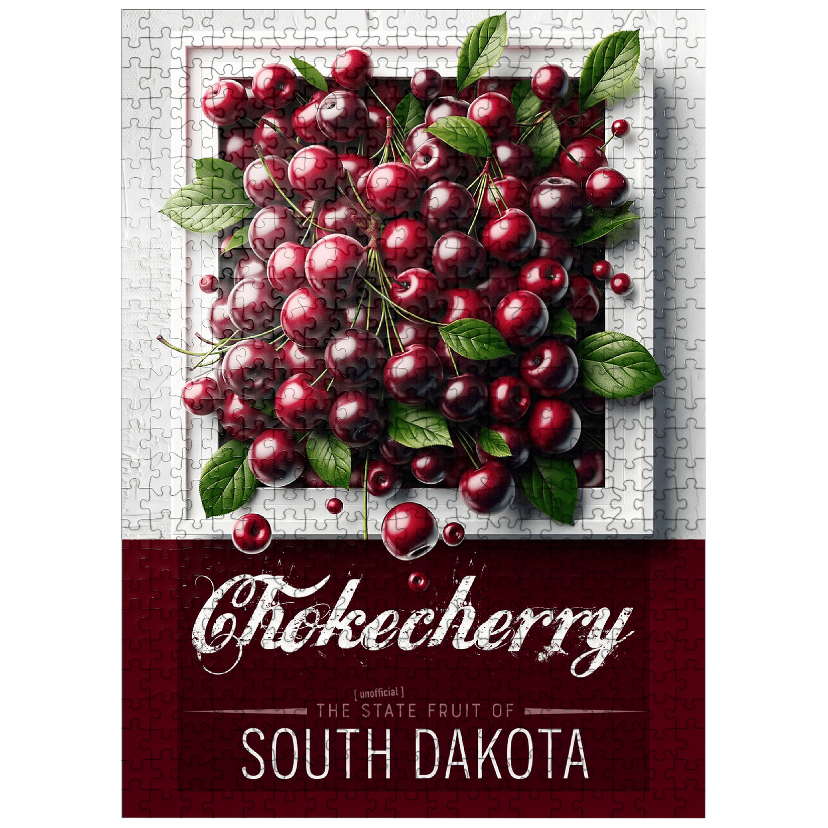 MyPuzzle - Colorful Fruits: South Dakota, Chokecherry - State Fruits ...