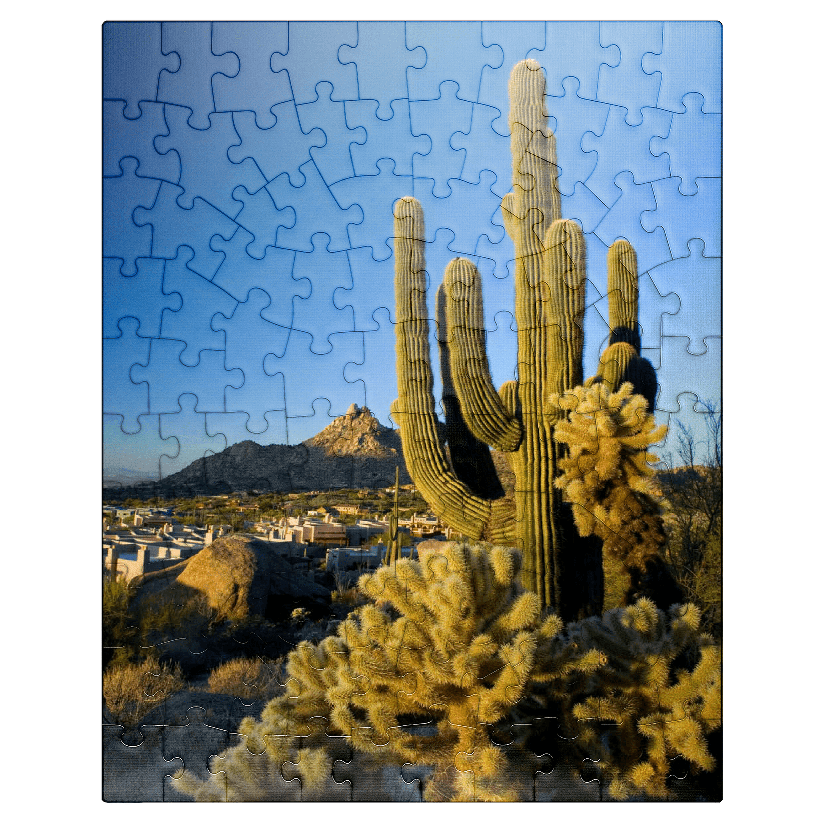 MyPuzzle - Four Seasons Hotel Complex With Pinnacle Peak, Scottsdale ...
