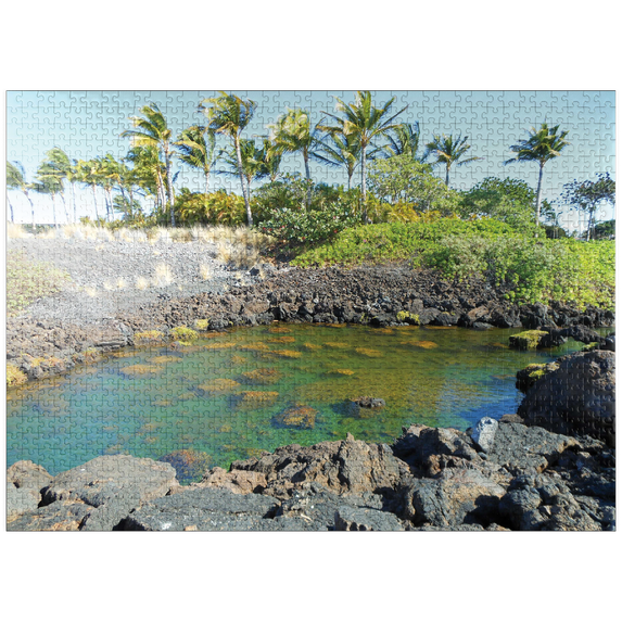 MyPuzzle - Hawaii, The Big Island: Anchialine Ponds - Premium 1000 ...