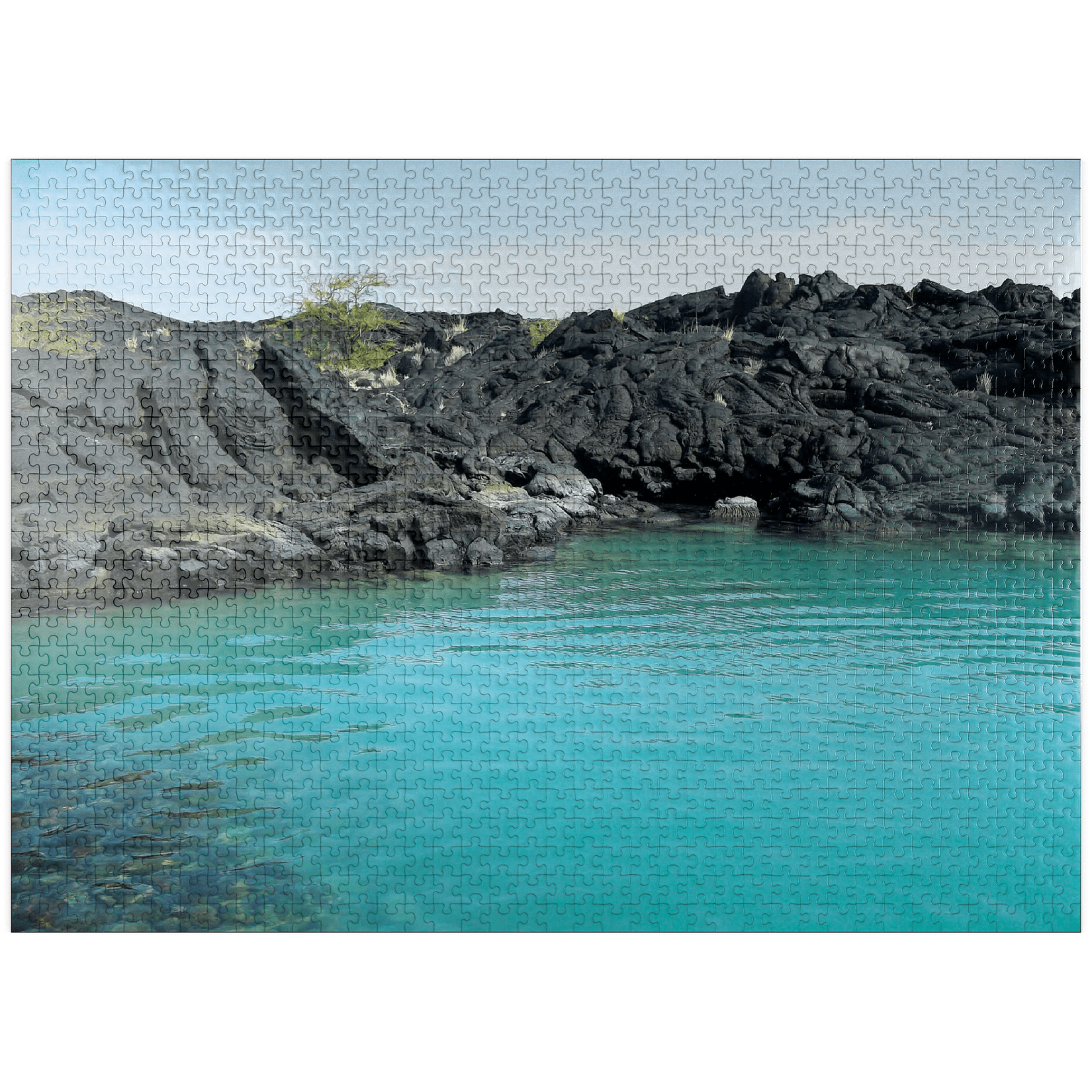 MyPuzzle - Hawaii, The Big Island: Lava Rocks Shoreline, No.1 - Premium ...