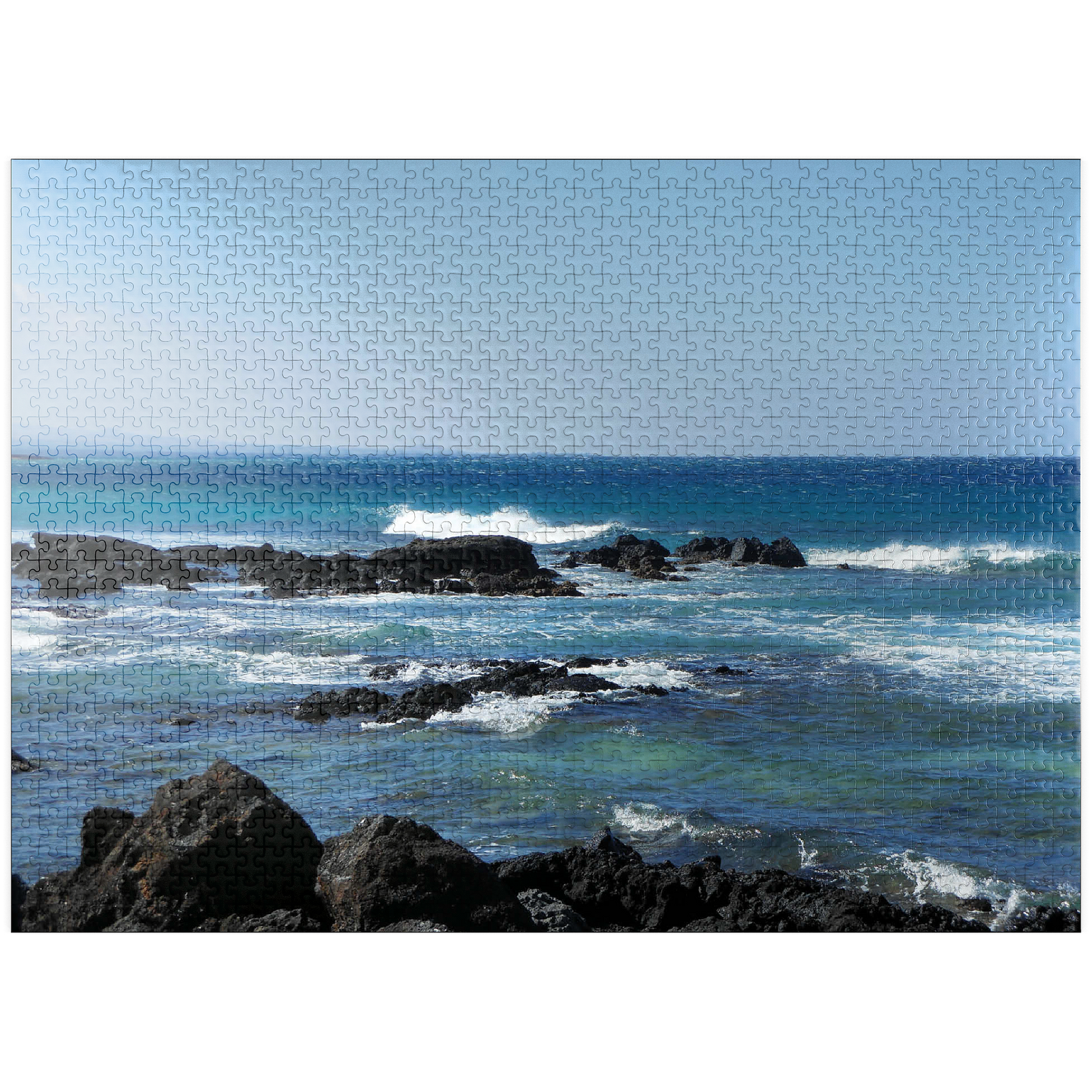 MyPuzzle - Hawaii, The Big Island: Pacific Waves, No.2 - Premium 1000 ...