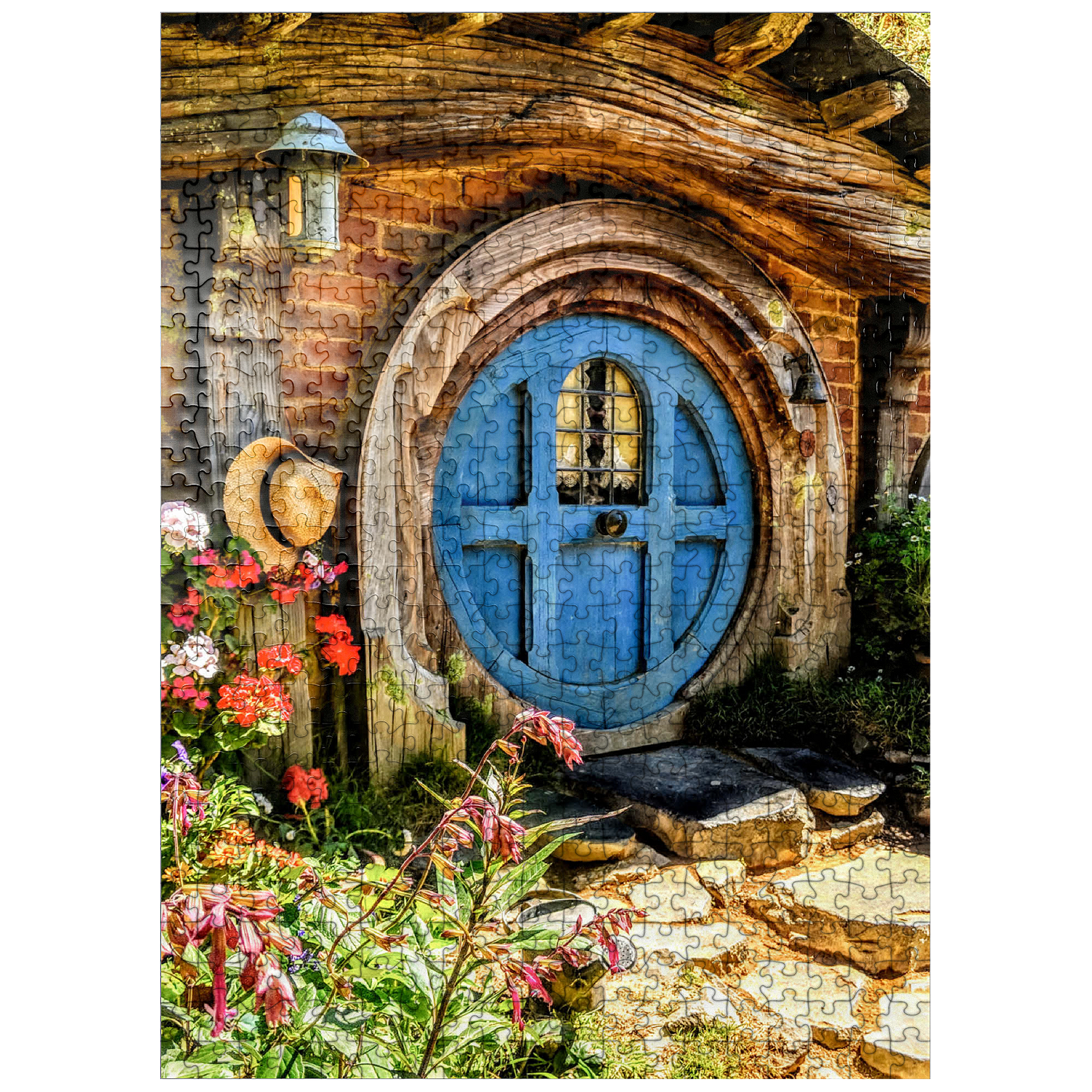 MyPuzzle - Hobbit House In Hobbiton, New Zealand - Premium 500 Piece ...