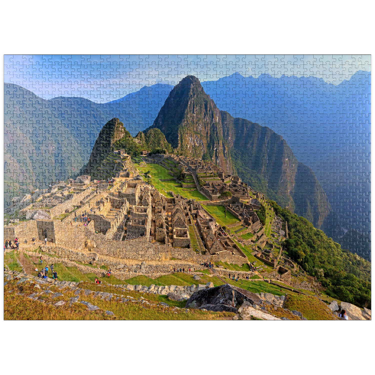 MyPuzzle - Inca Fortress Machu Picchu Over Urubamba Valley, Cusco ...