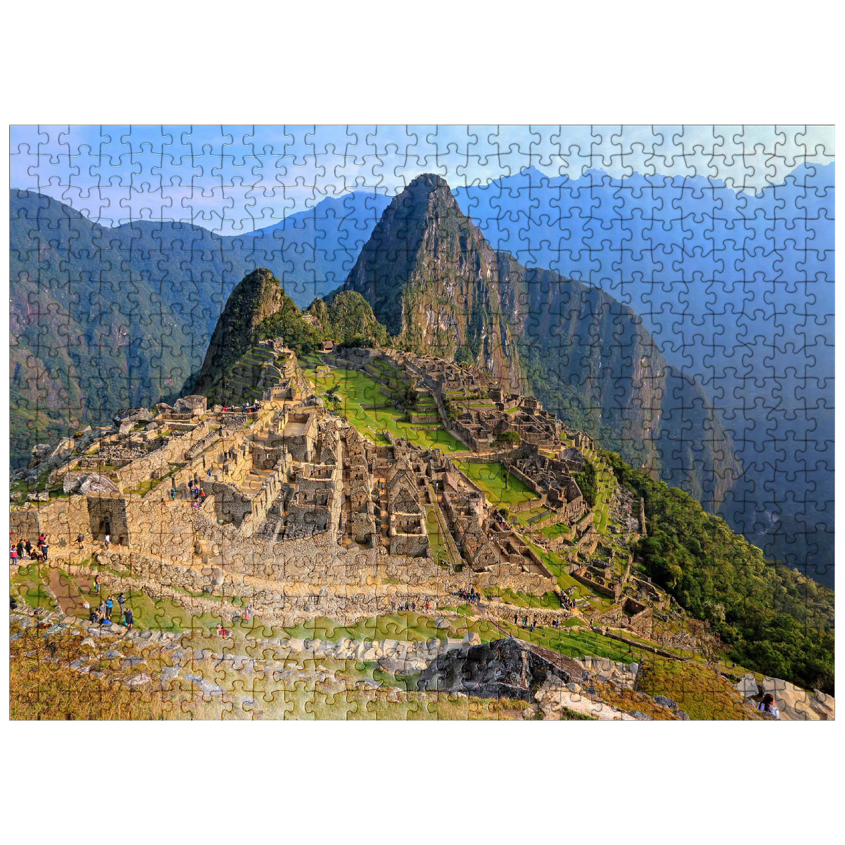 MyPuzzle - Inca Fortress Machu Picchu Over Urubamba Valley, Cusco ...