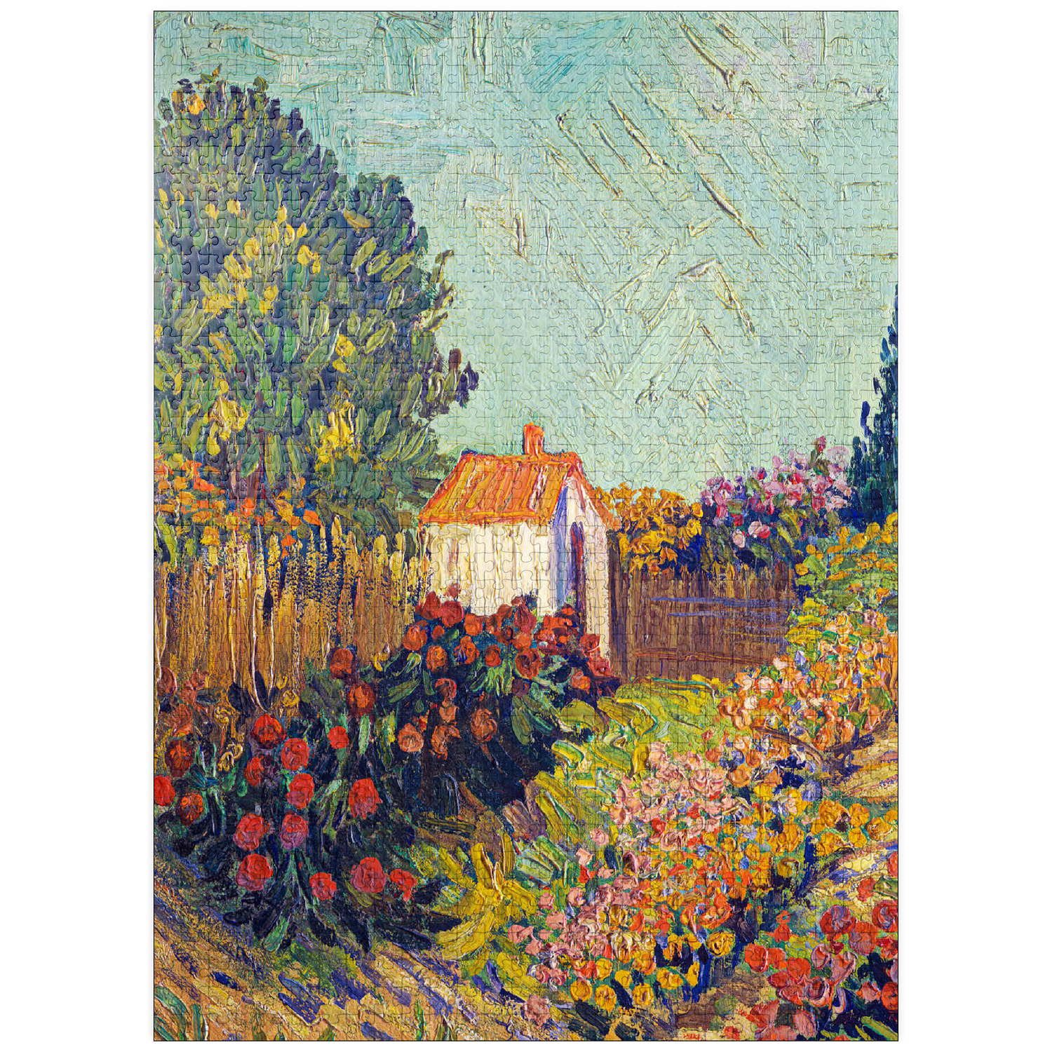 MyPuzzle - Landscape 1925-1928 - Vincent Van Gogh Style Garden Artwork ...