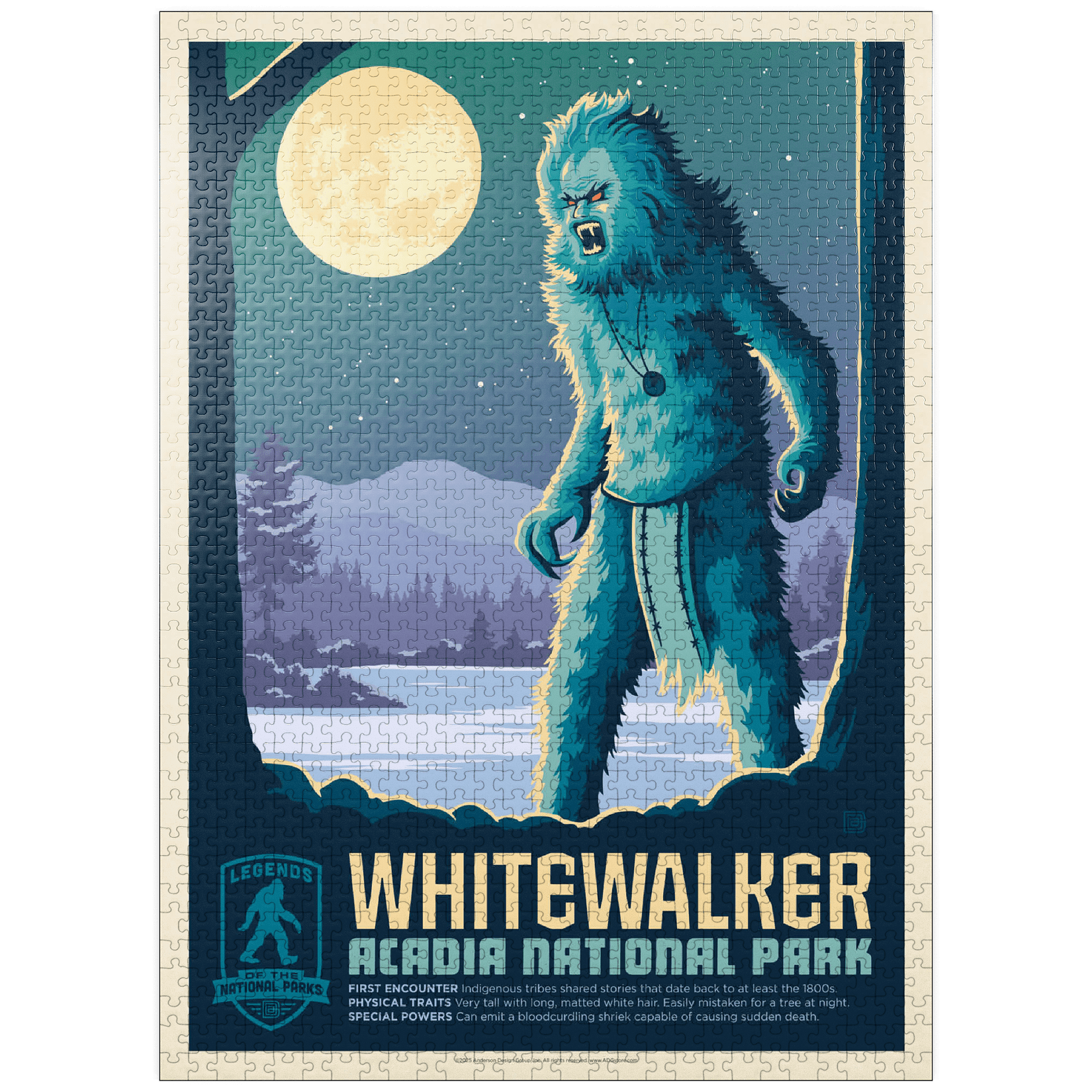 MyPuzzle - Legends Of The National Parks: Acadia's White Walker ...