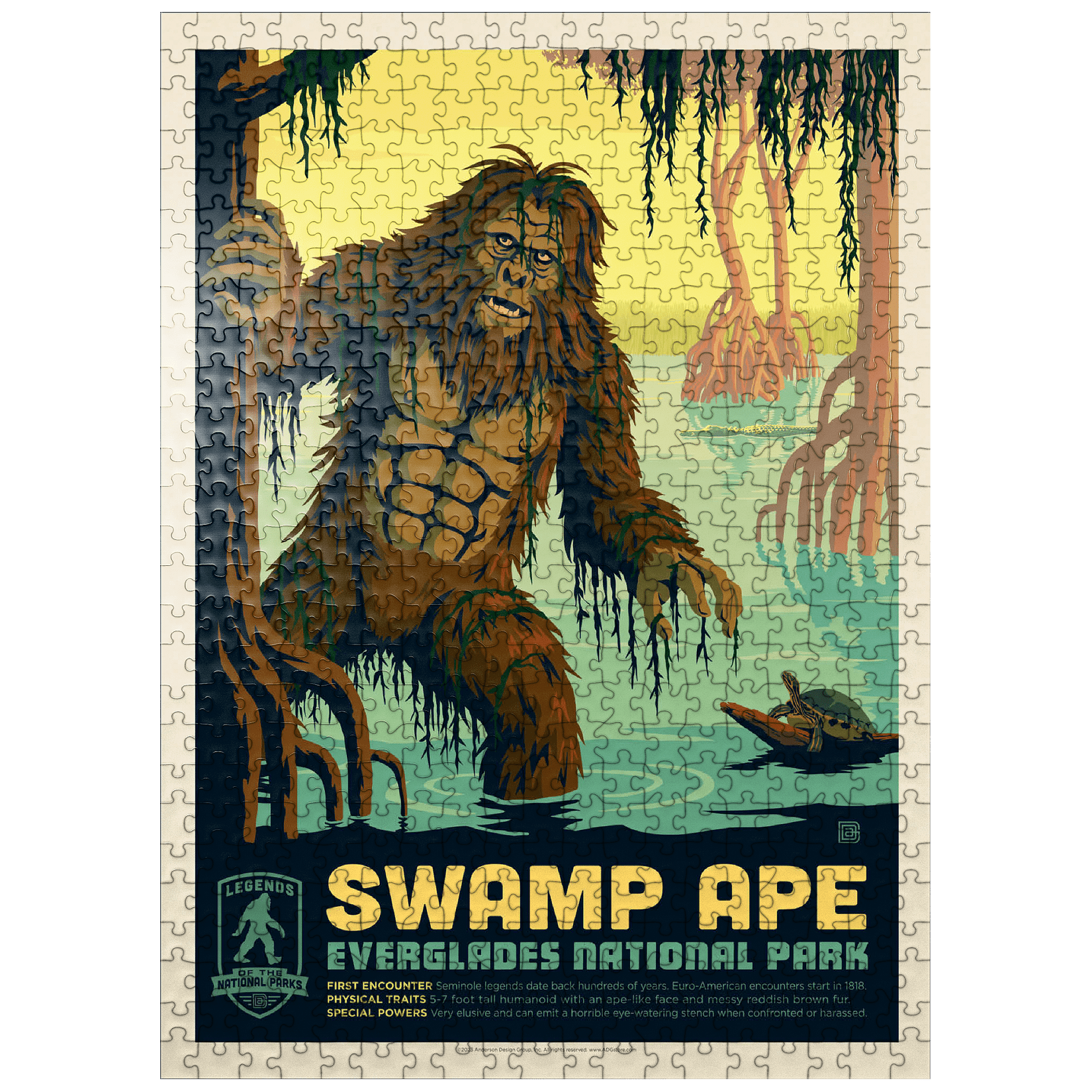 MyPuzzle - Legends Of The National Parks: Everglade's Swamp Ape ...