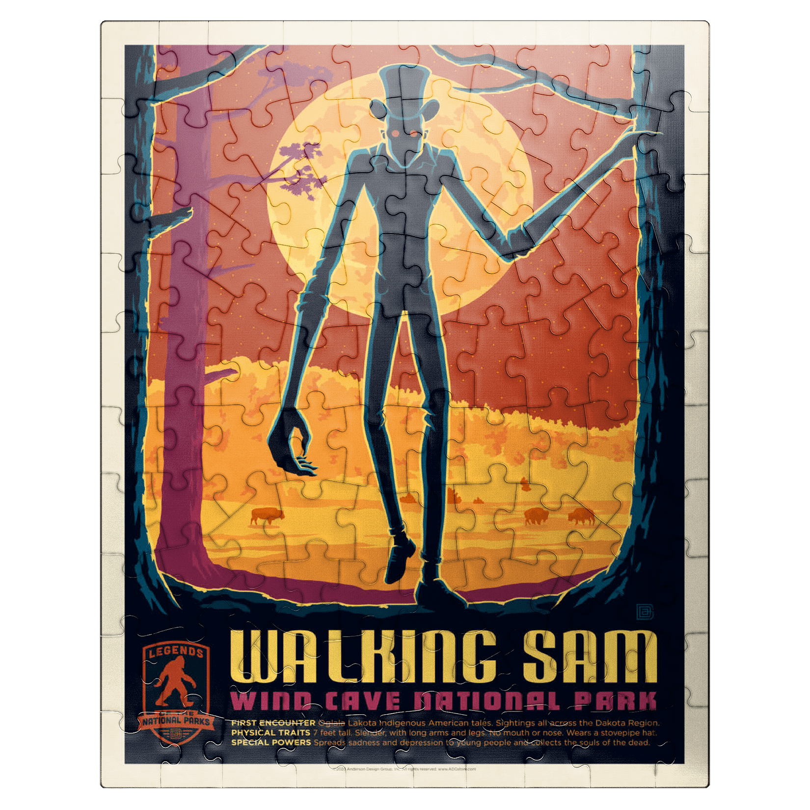 MyPuzzle - Legends Of The National Parks: Wind Cave's Walking Sam ...