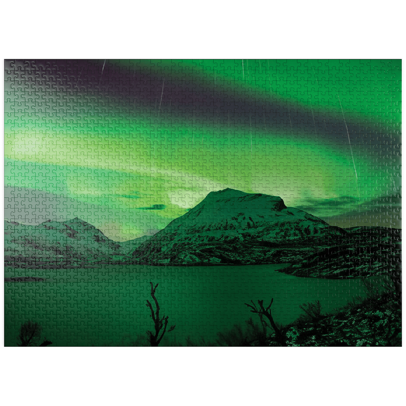 MyPuzzle - Nature Photography: Northern Lights Arctic Light Showers ...