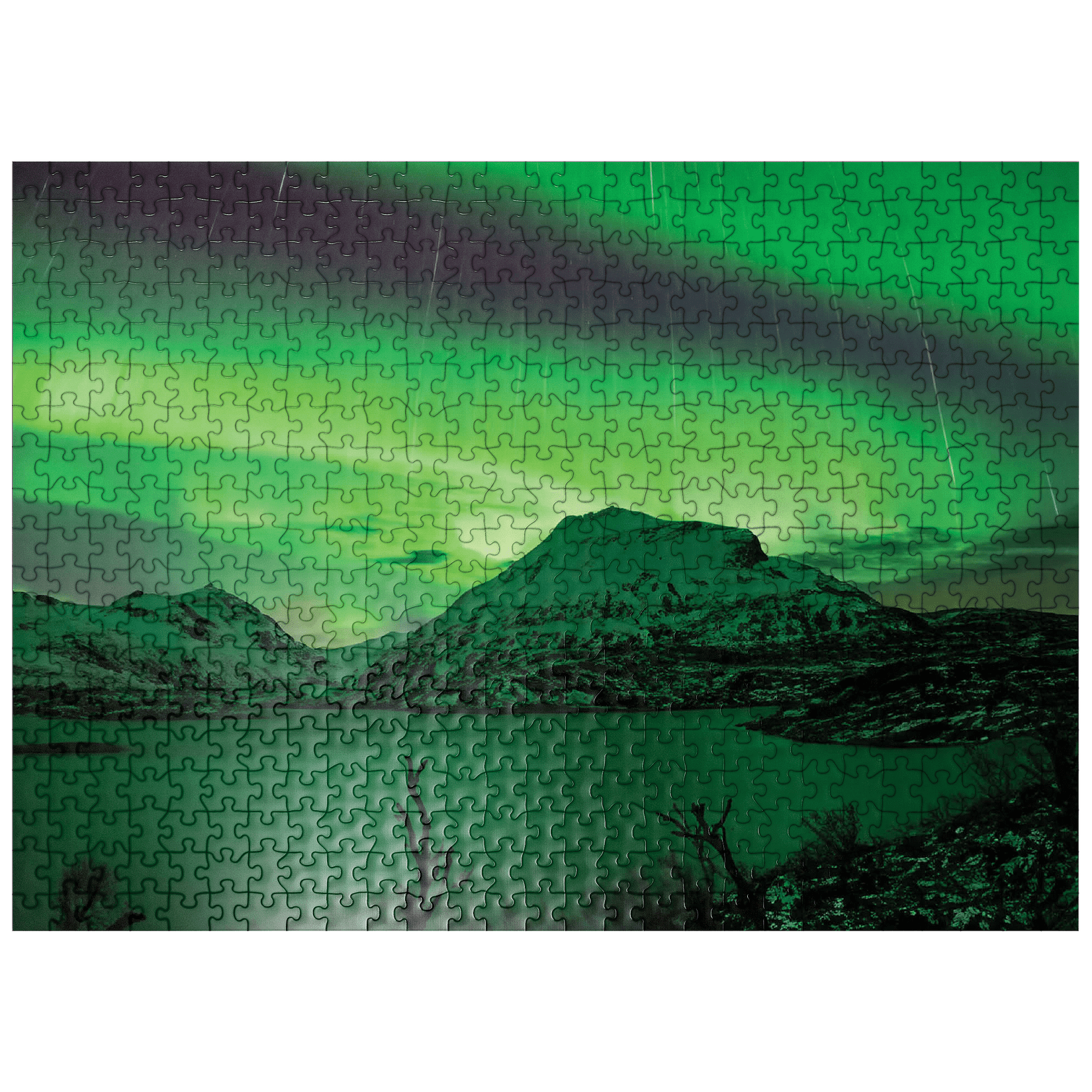 MyPuzzle - Nature Photography: Northern Lights Arctic Light Showers ...