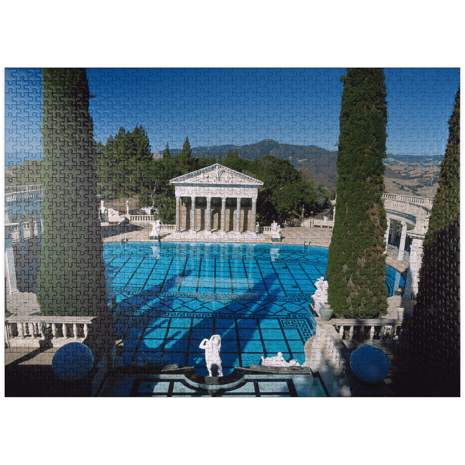 MyPuzzle - Neptune Pool From Hearst Castle, California, USA - Premium ...
