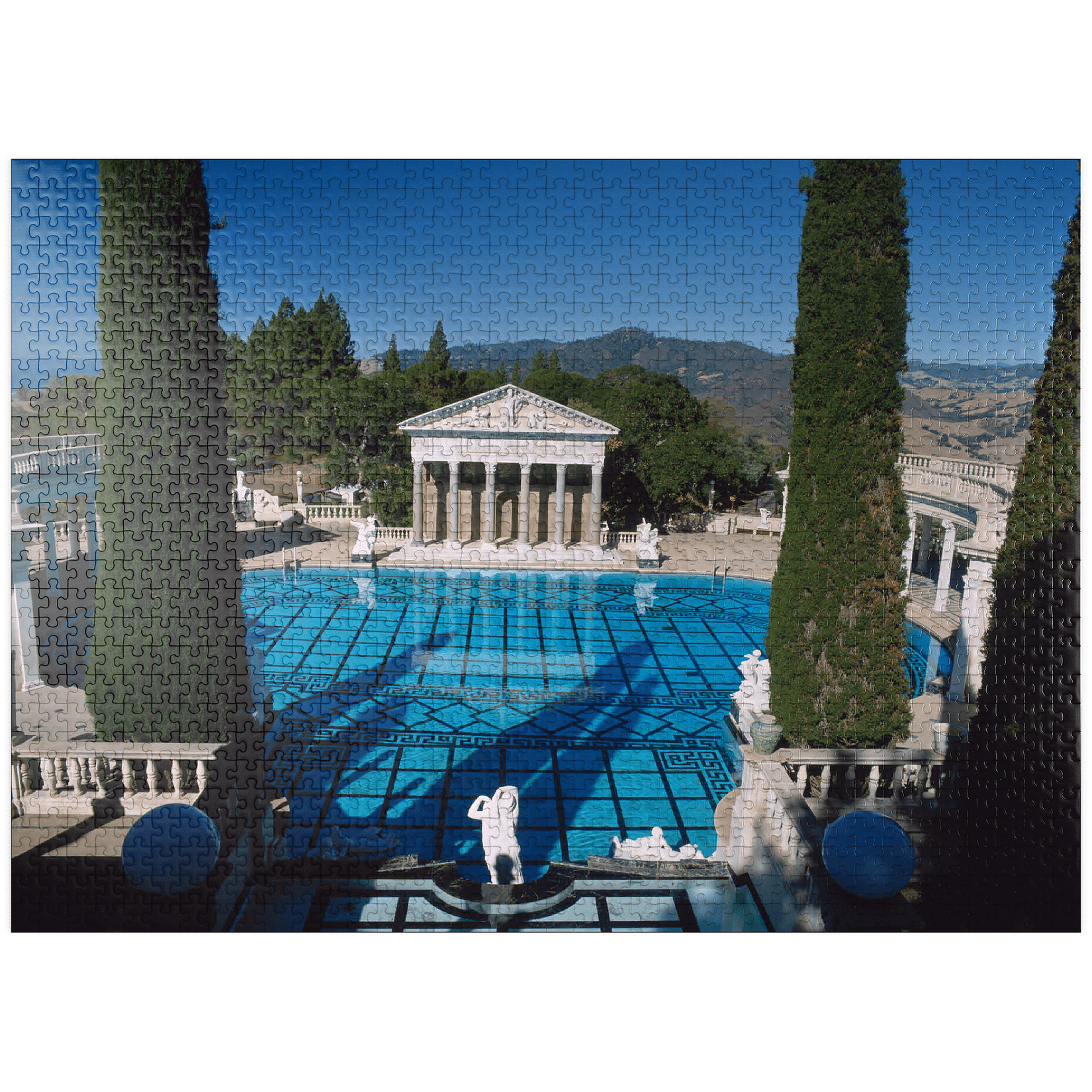 MyPuzzle - Neptune Pool From Hearst Castle, California, USA - Premium ...